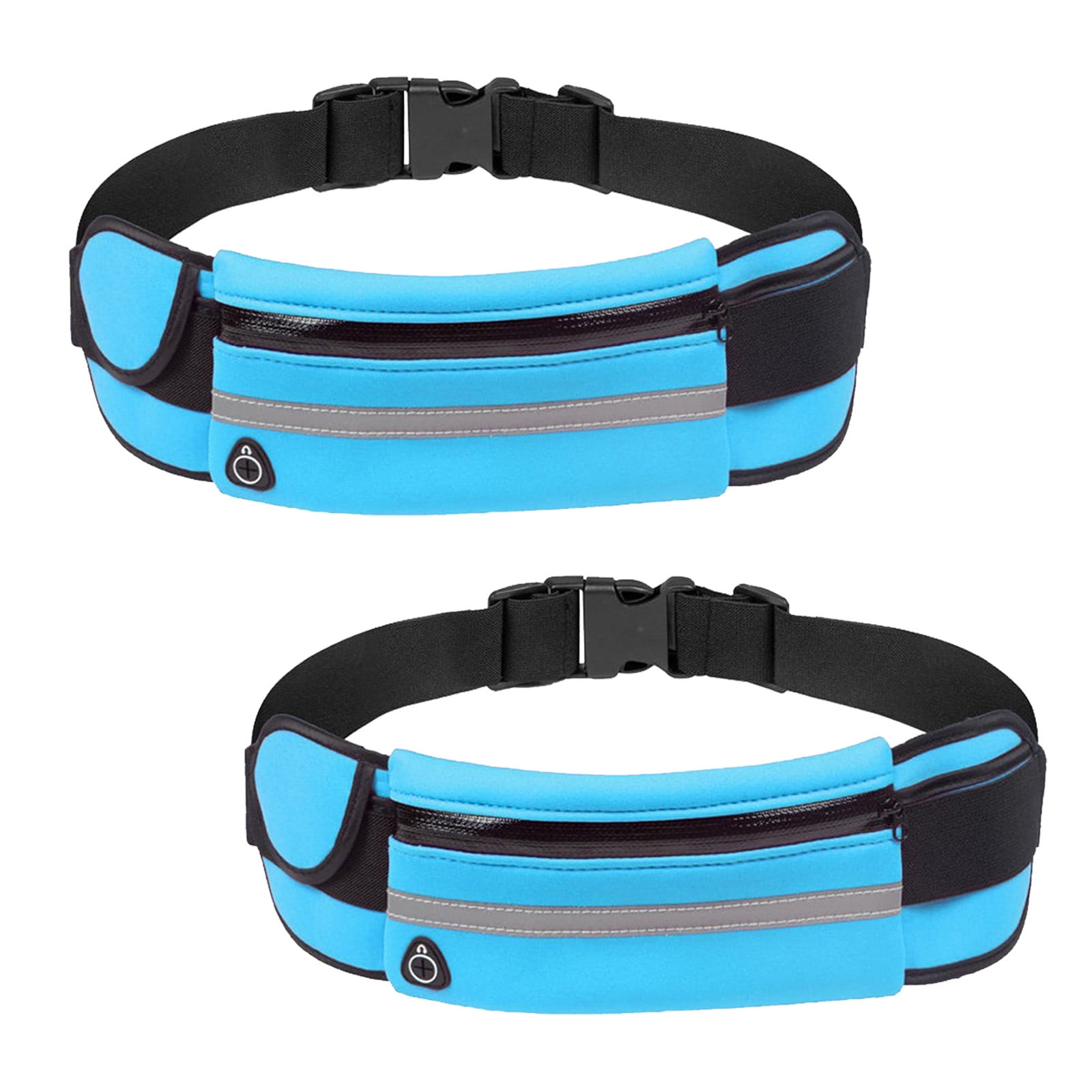 Midsumdr Slim Running Belt Bag Fanny Pack,Waist Pack Bag for Hiking ...