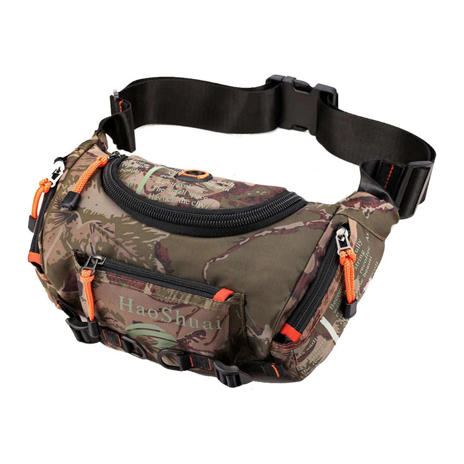 Midsumdr Sling Bag Outdoor Fanny Pack Hiking Camping Biking Waterproof ...