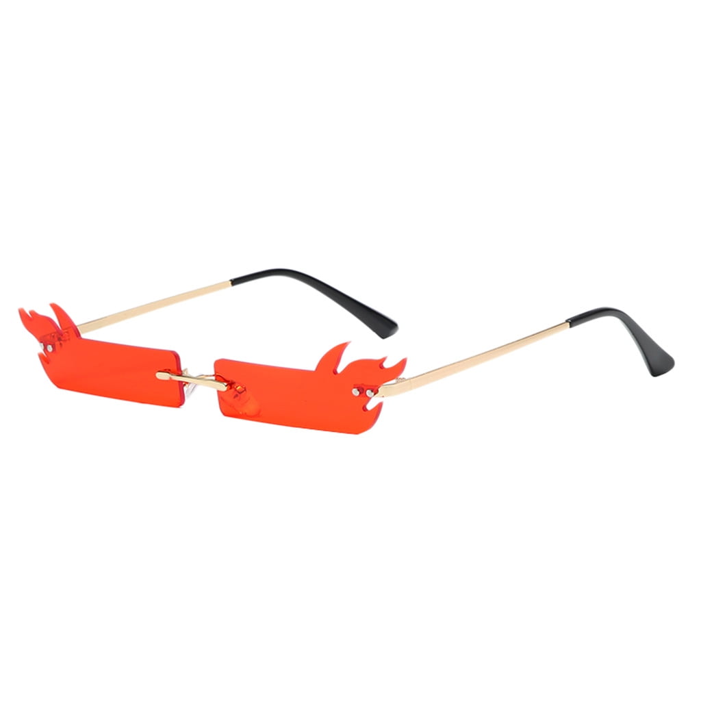 Midsumdr Sunglasses Womens Men Fashion Glasses Irregular Shape Retro ...