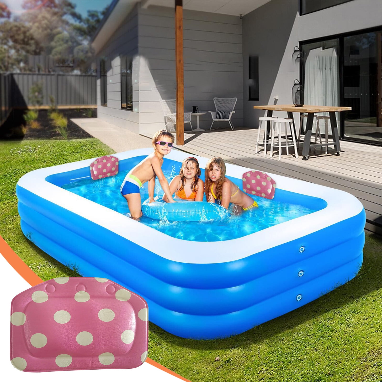 Midsumdr Swimming Pool Tub Placement, Waterproof, Durable, Comfortable ...