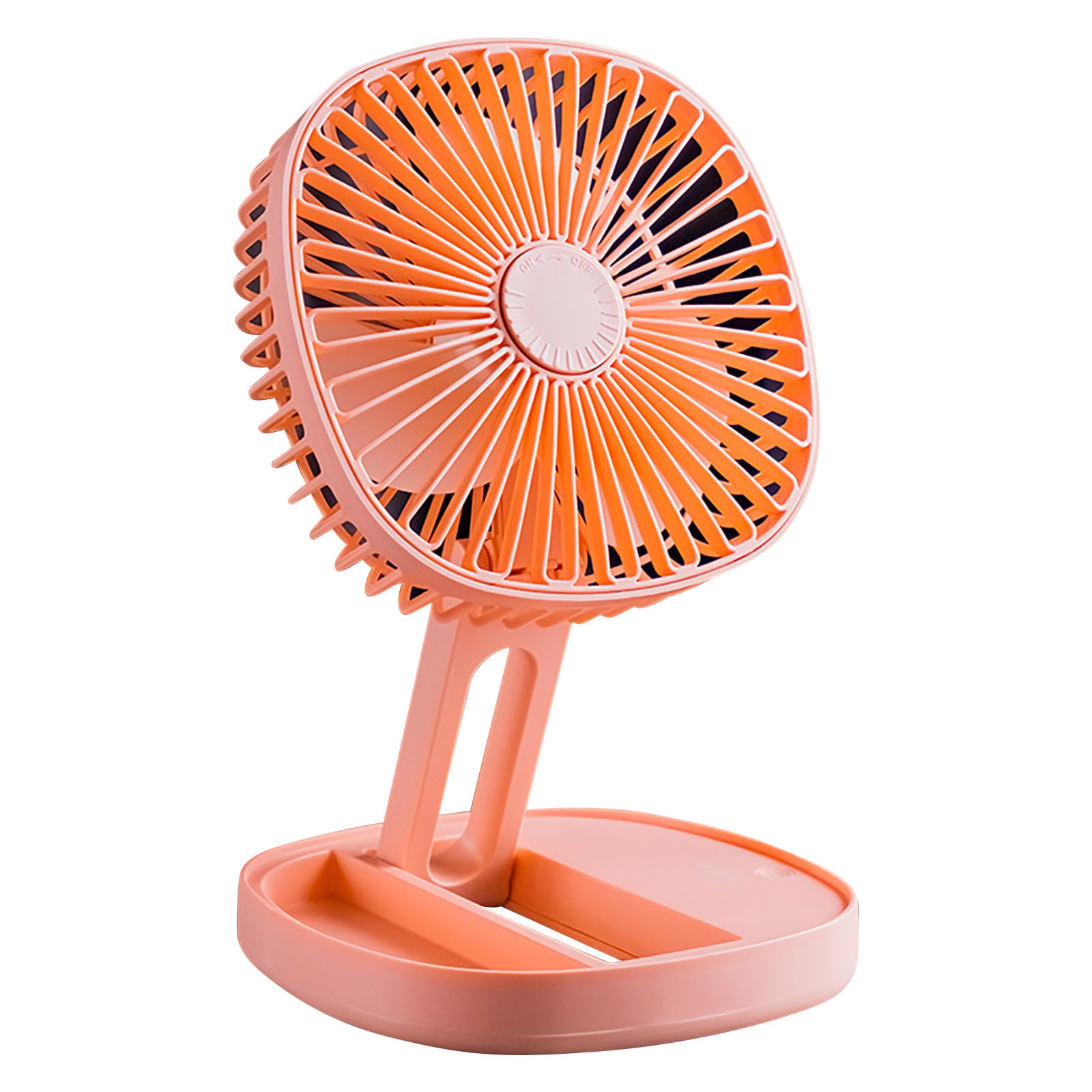 Midsumdr Travel Fan Mini Fan Portable Small Fan Quiet Rechargeable ...