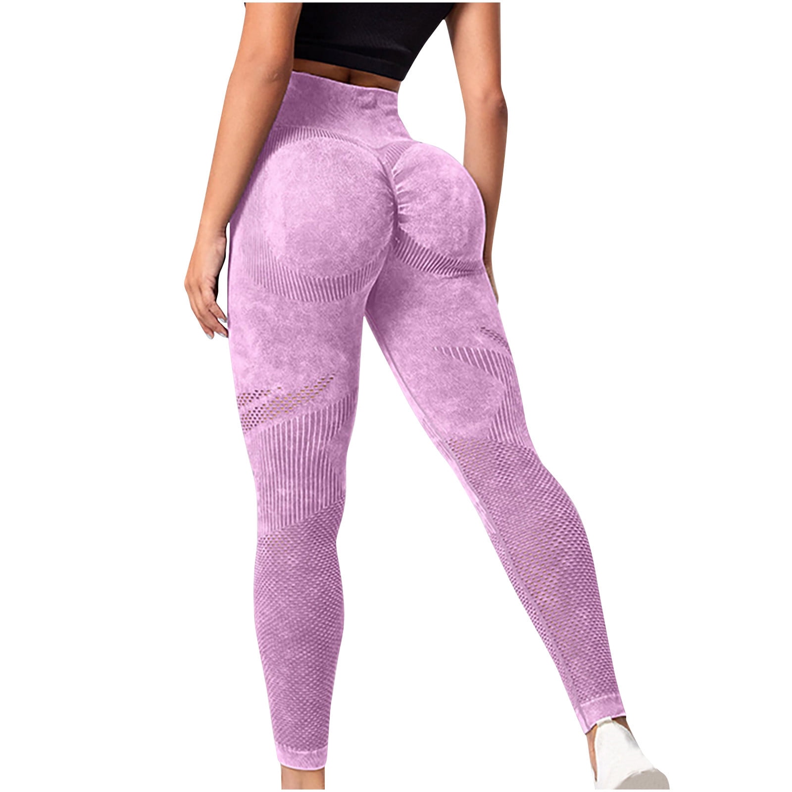 Midsumdr Yoga Pants Women Seamless High Waist Tight Leggings Hip ...