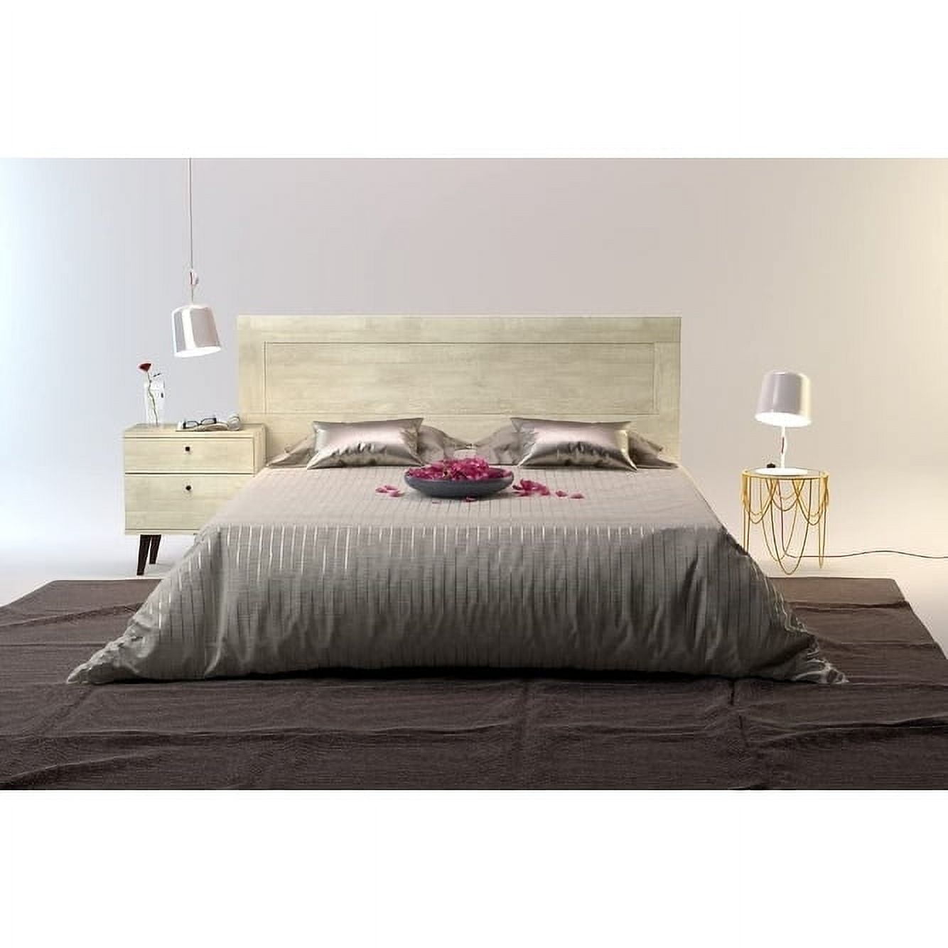 Midtown Concept Headboard Platform Bed Room Furniture MDF Wood Wall ...
