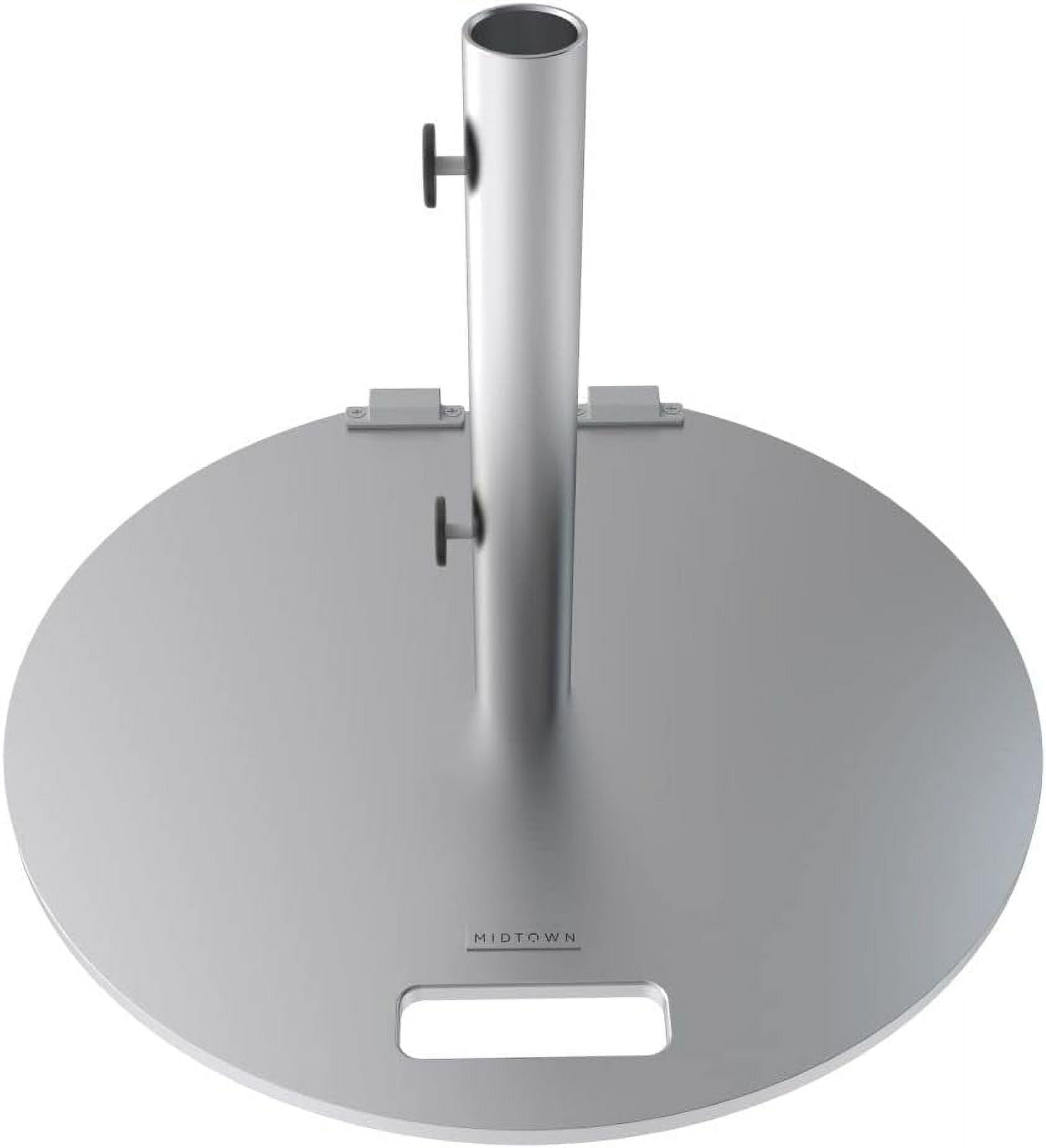 Midtown Umbrellas The Round 2 Base With Wheels 55lbs For Market And ...