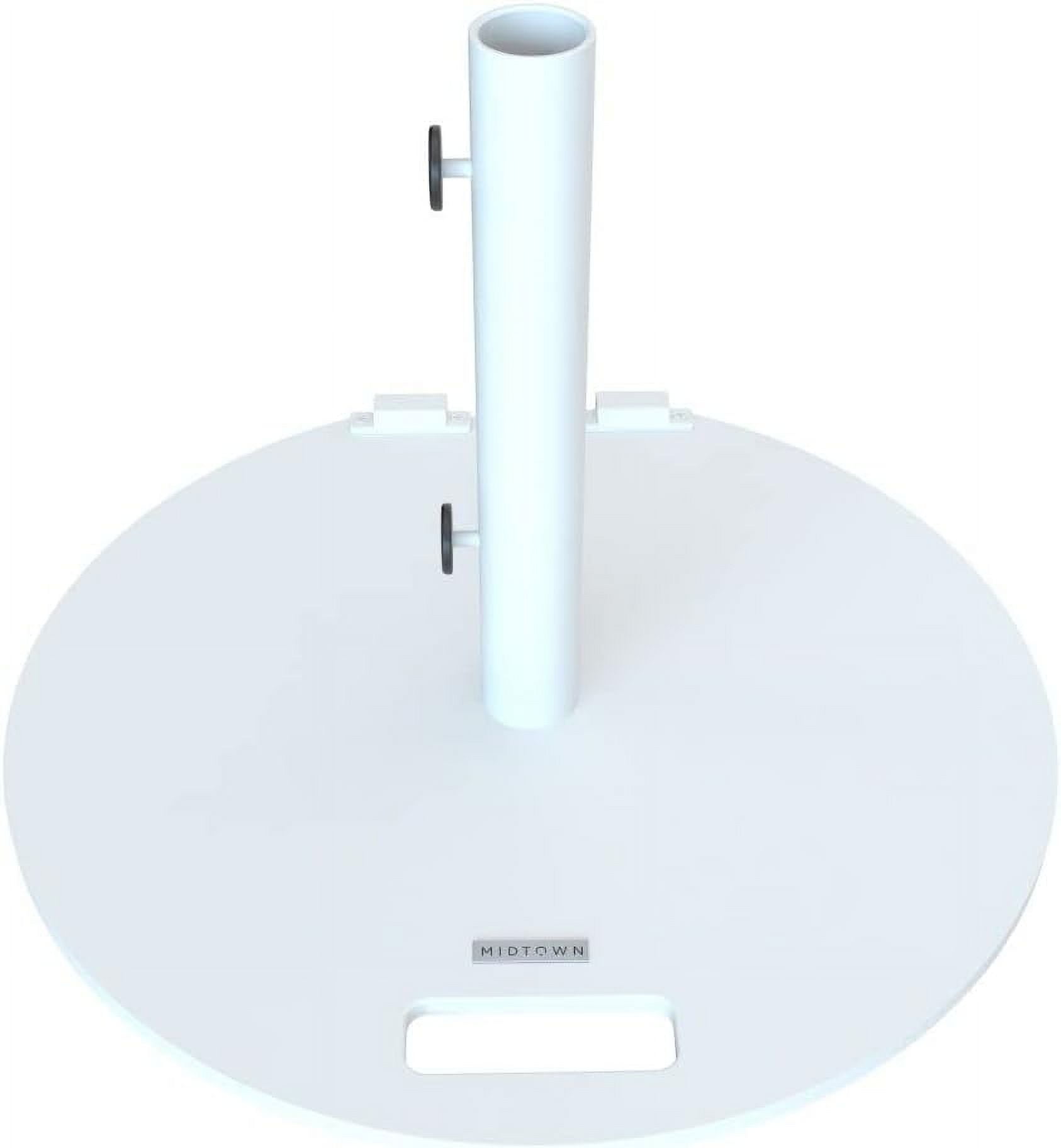 Midtown Umbrellas The Round 2 Base With Wheels 55lbs For Market And ...