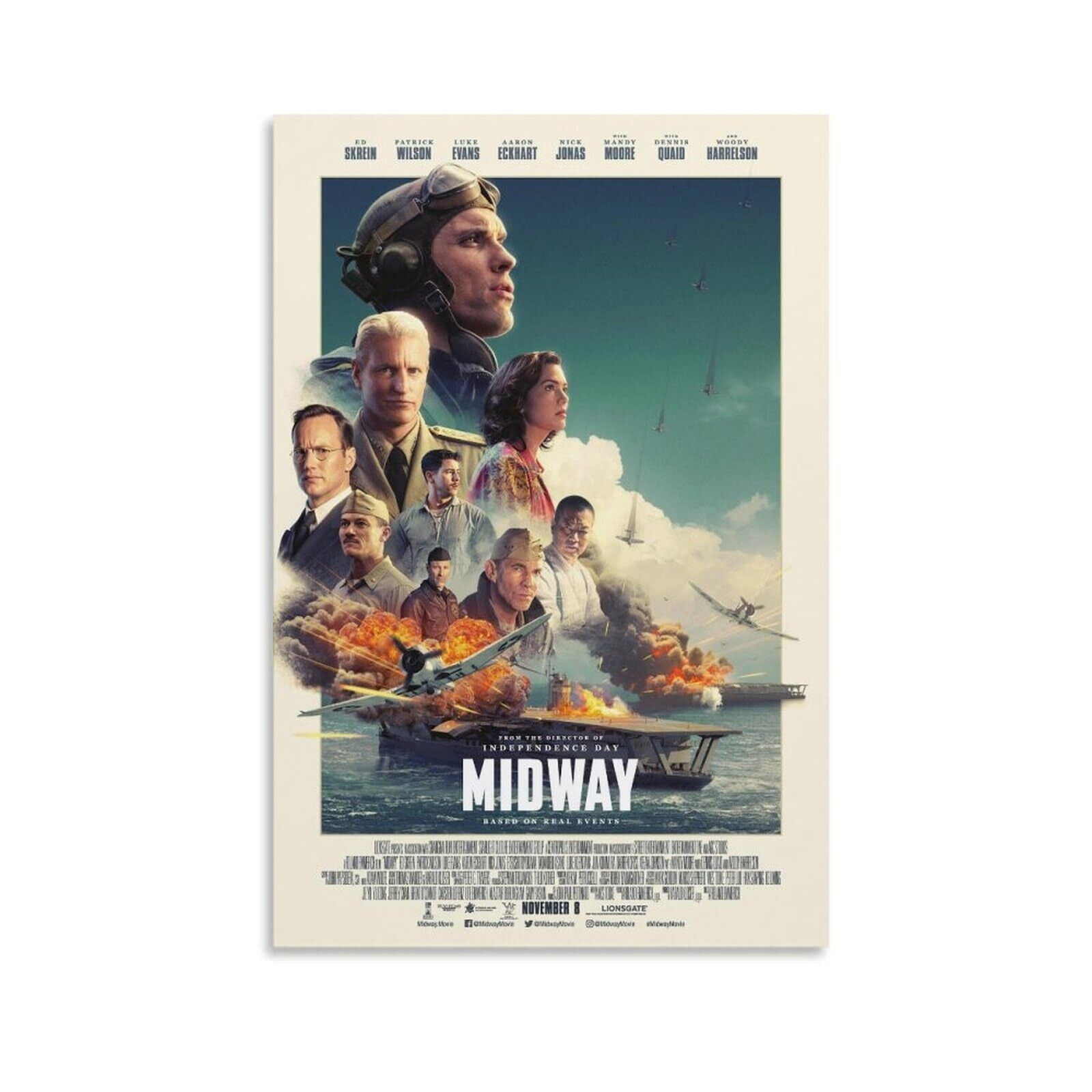 Midway Movie Poster (1) Wall Art Poster Bedroom Prints Home Decor ...