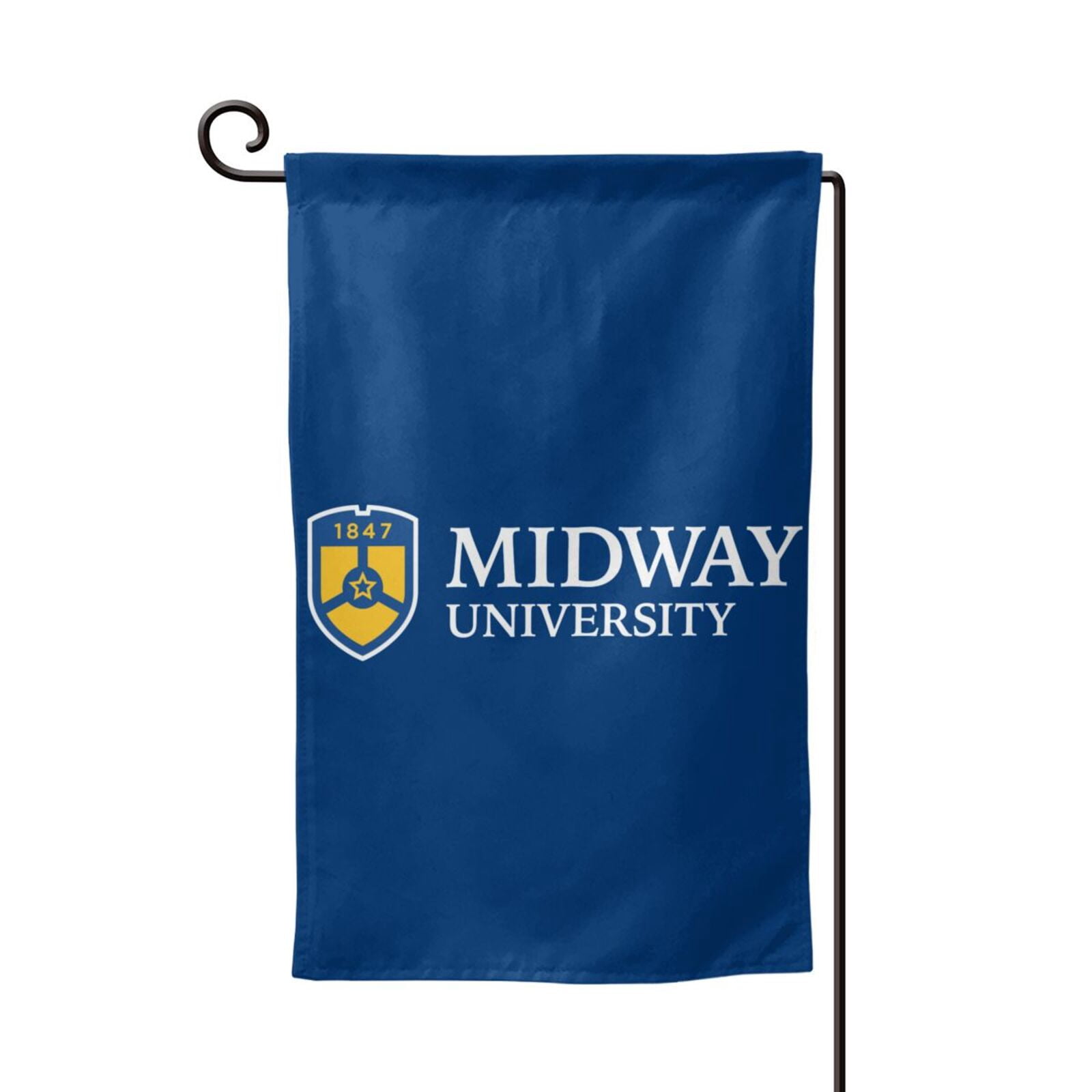 Midway University Logo Garden Yard Flag Double Sided Banners For Patio ...