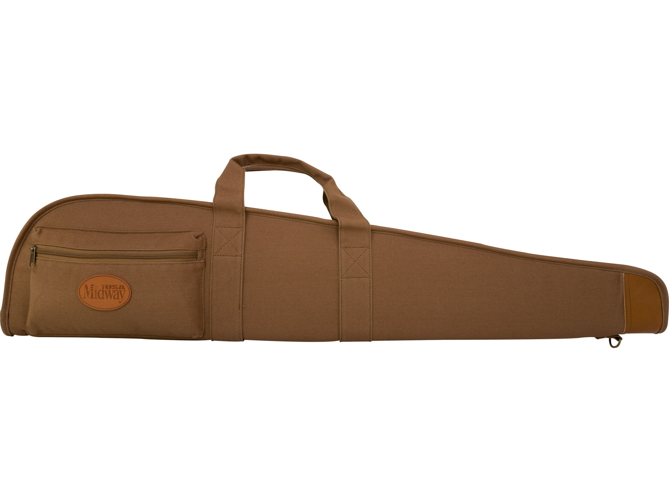MidwayUSA Deluxe Cotton Canvas Shotgun Case 40" Dark Khaki - Walmart.com