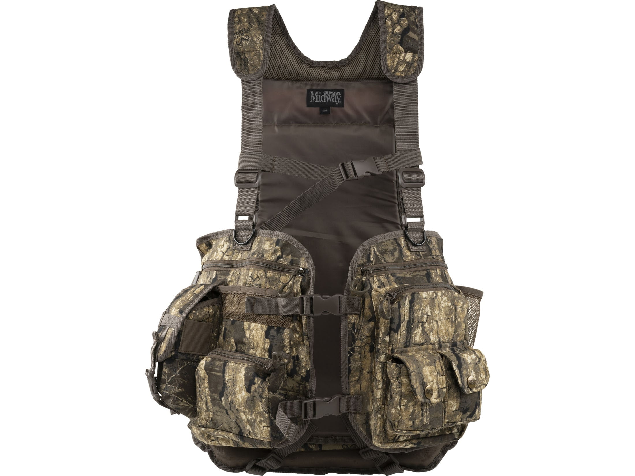 MidwayUSA Full Strut Turkey Vest Realtree Timber XL/2XL - Walmart.com