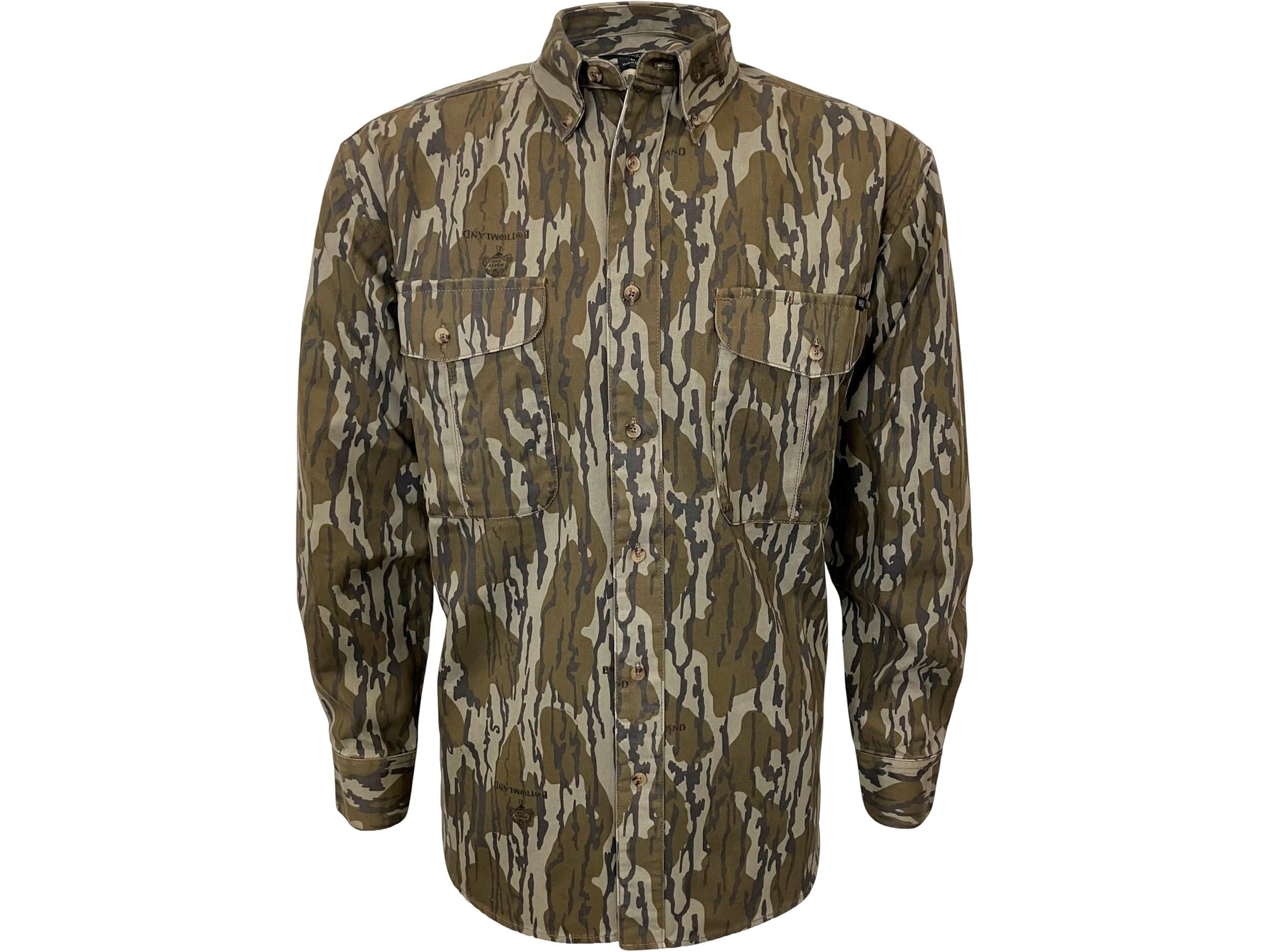 MidwayUSA Men's All Purpose Long Sleeve Field Shirt Mossy Oak Original ...