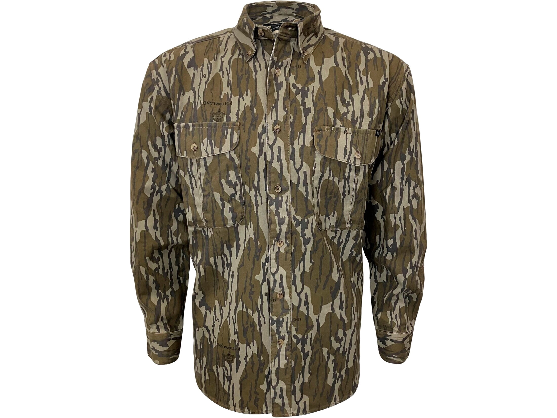 MidwayUSA Men's All Purpose Long Sleeve Field Shirt Original Bottomland ...