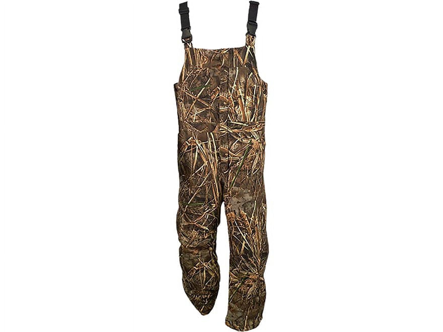 MidwayUSA Men's Duck Creek Waterfowl Bibs Realtree Max-7 Camo Large ...