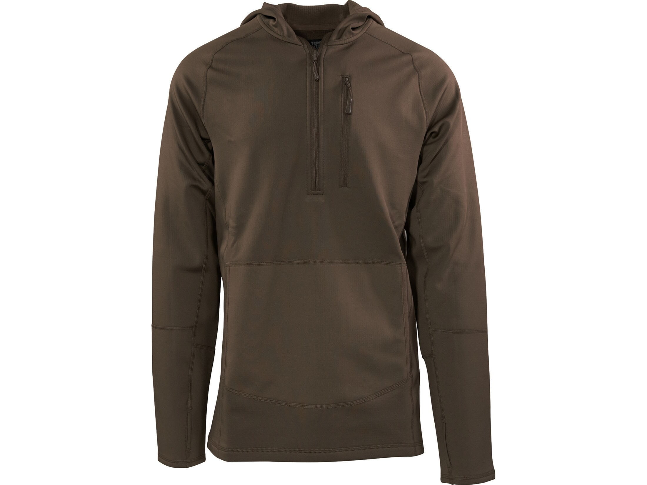 MidwayUSA Men's Elk Fork Quarter Zip Hoodie Hawk Brown Medium - Walmart.com