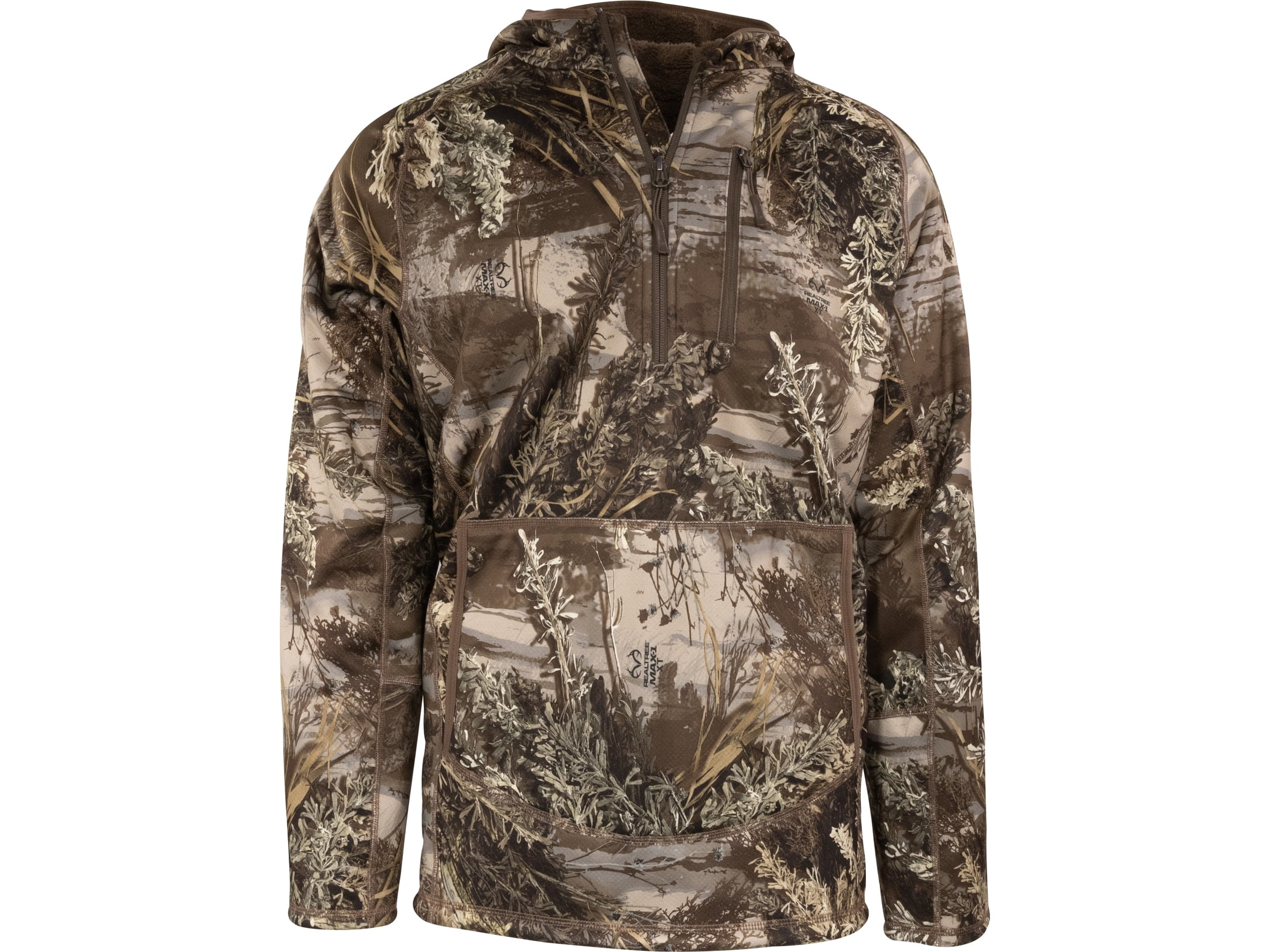 MidwayUSA Men's Prairie Creek Softshell Hoodie Realtree Max-1 XT Large ...