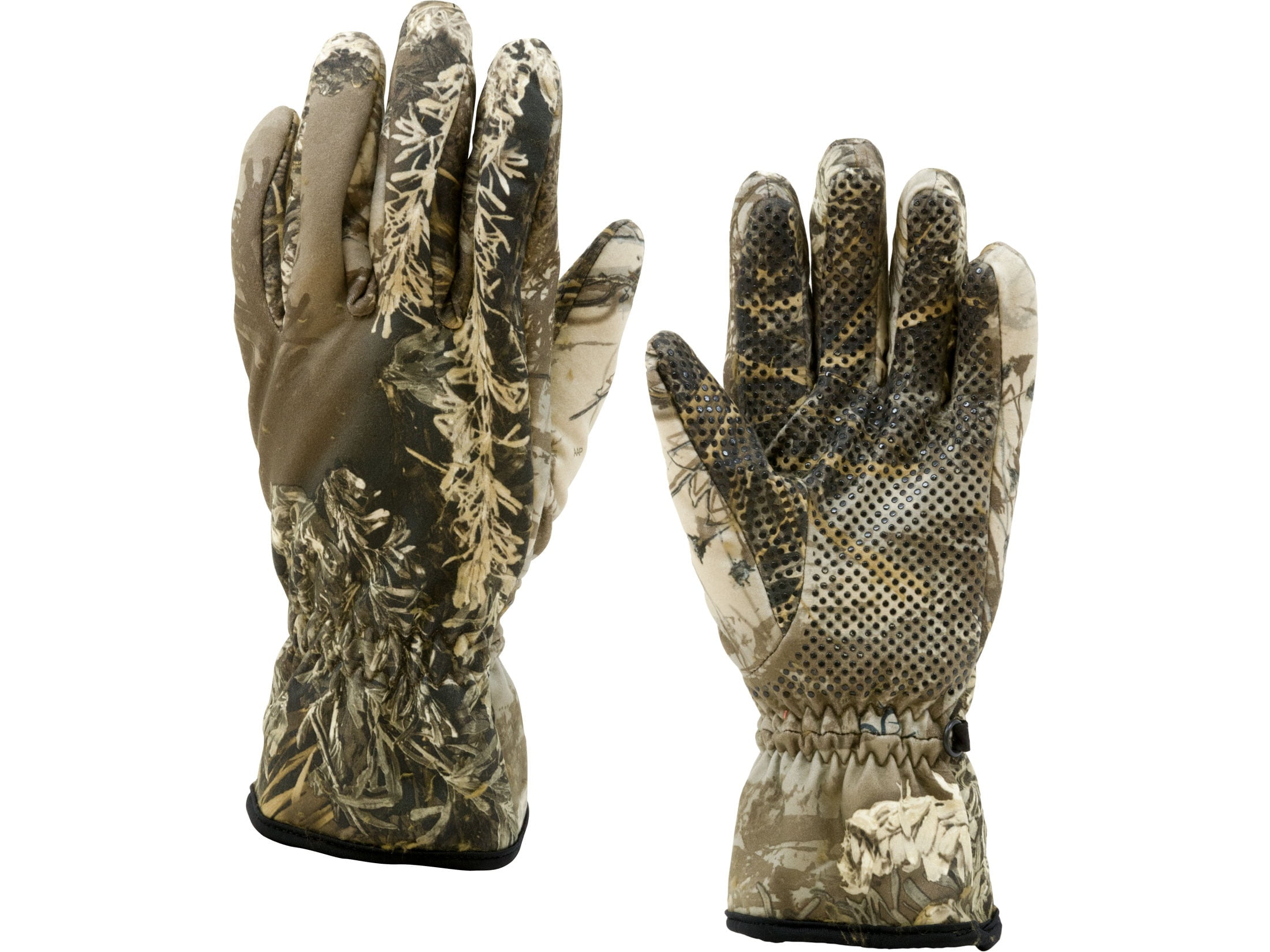 MidwayUSA Men's Full Season Softshell Insulated Hunting Gloves Realtree ...
