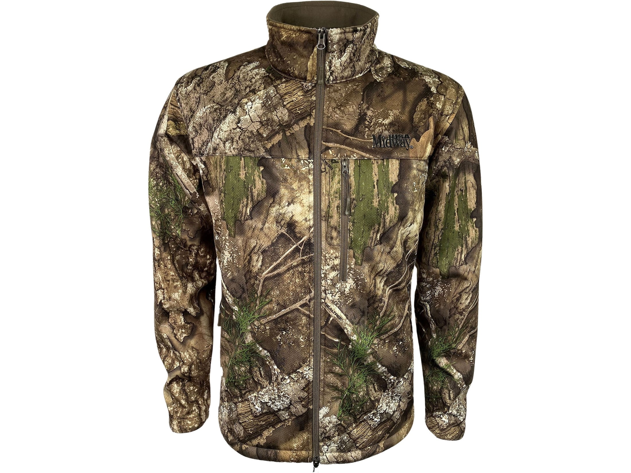 MidwayUSA Men's Full Season Softshell Jacket Realtree APX XL - Walmart.com