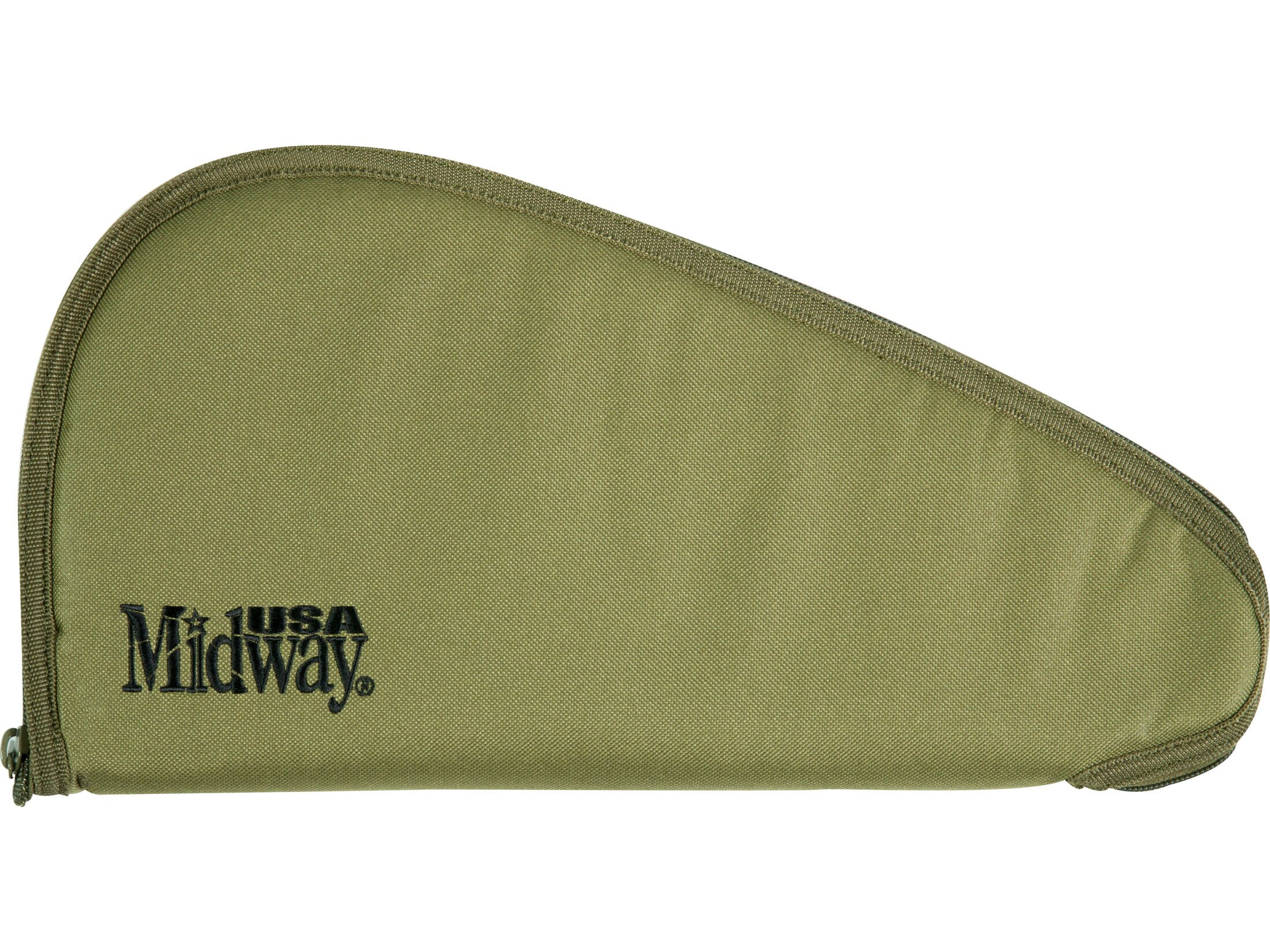 MidwayUSA Pistol Case Large Olive Drab - Walmart.com