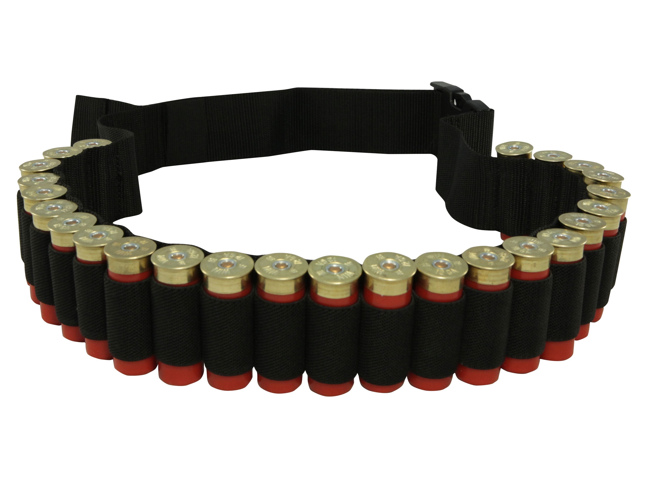MidwayUSA Shotgun Shell Ammo Belt 25-Round Black - Walmart.com