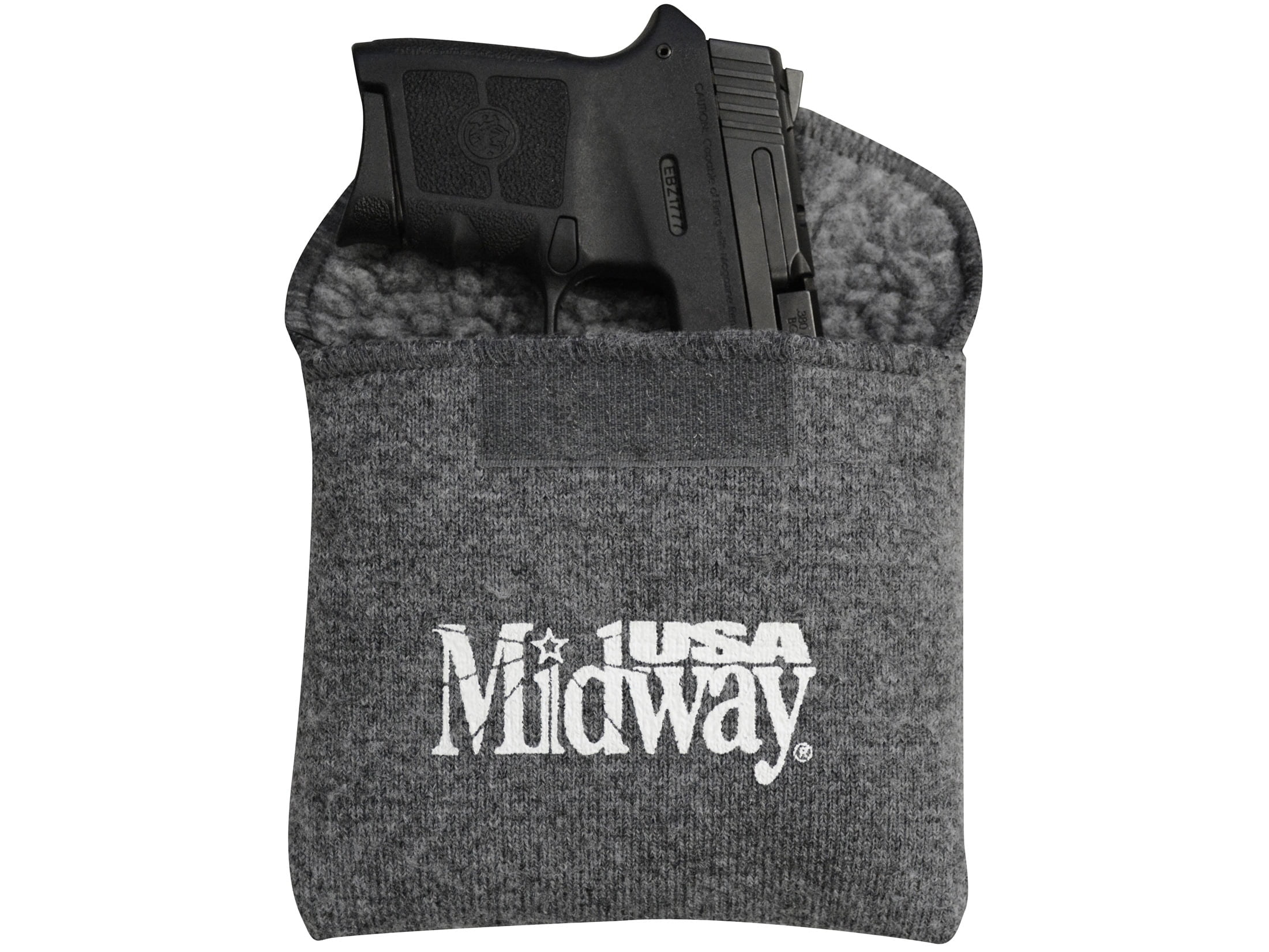 MidwayUSA Silicone-Treated Sherpa-Lined Pistol Sock - Walmart.com