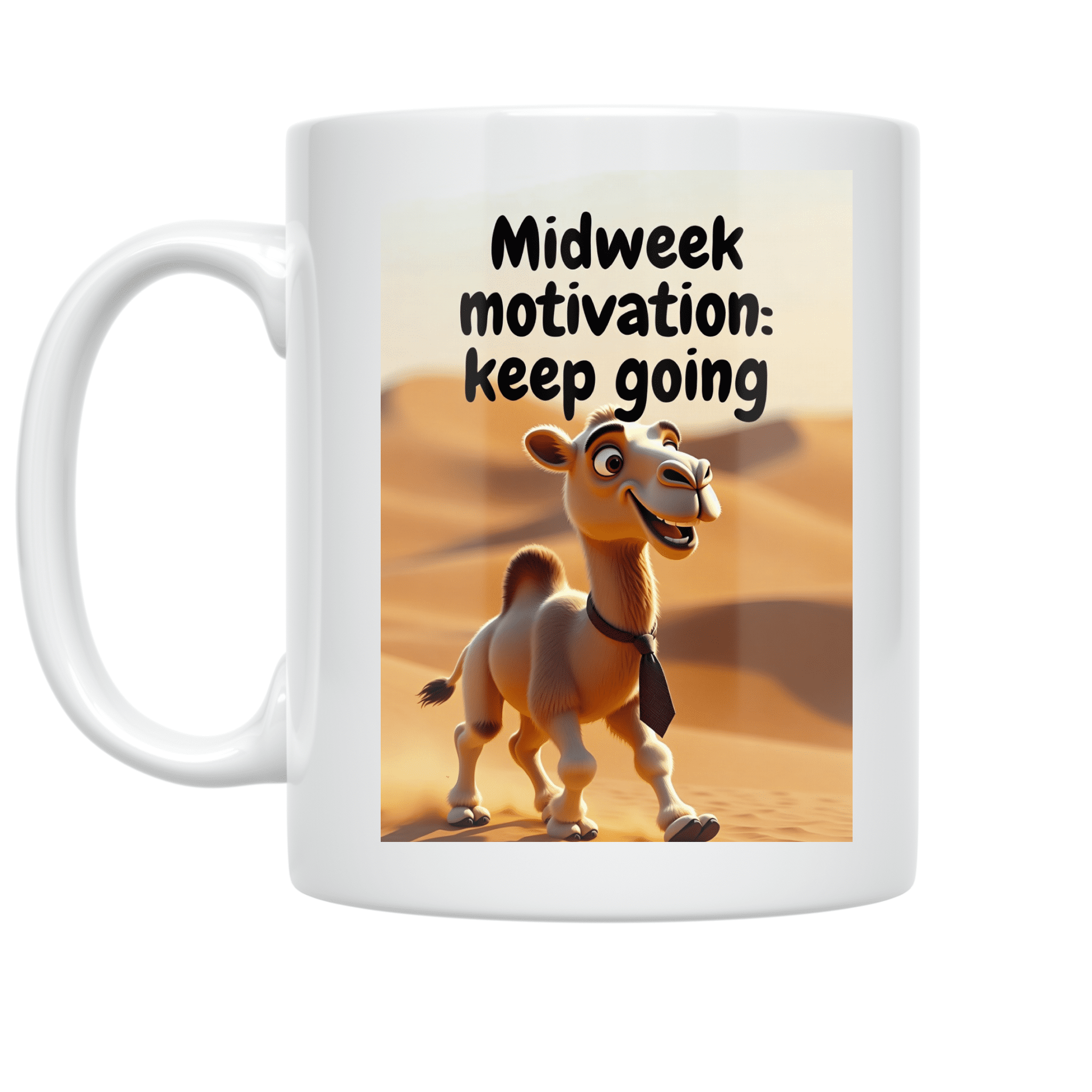 Midweek Motivation: Keep Going - Office Humor Enthusiast - 11 oz ...
