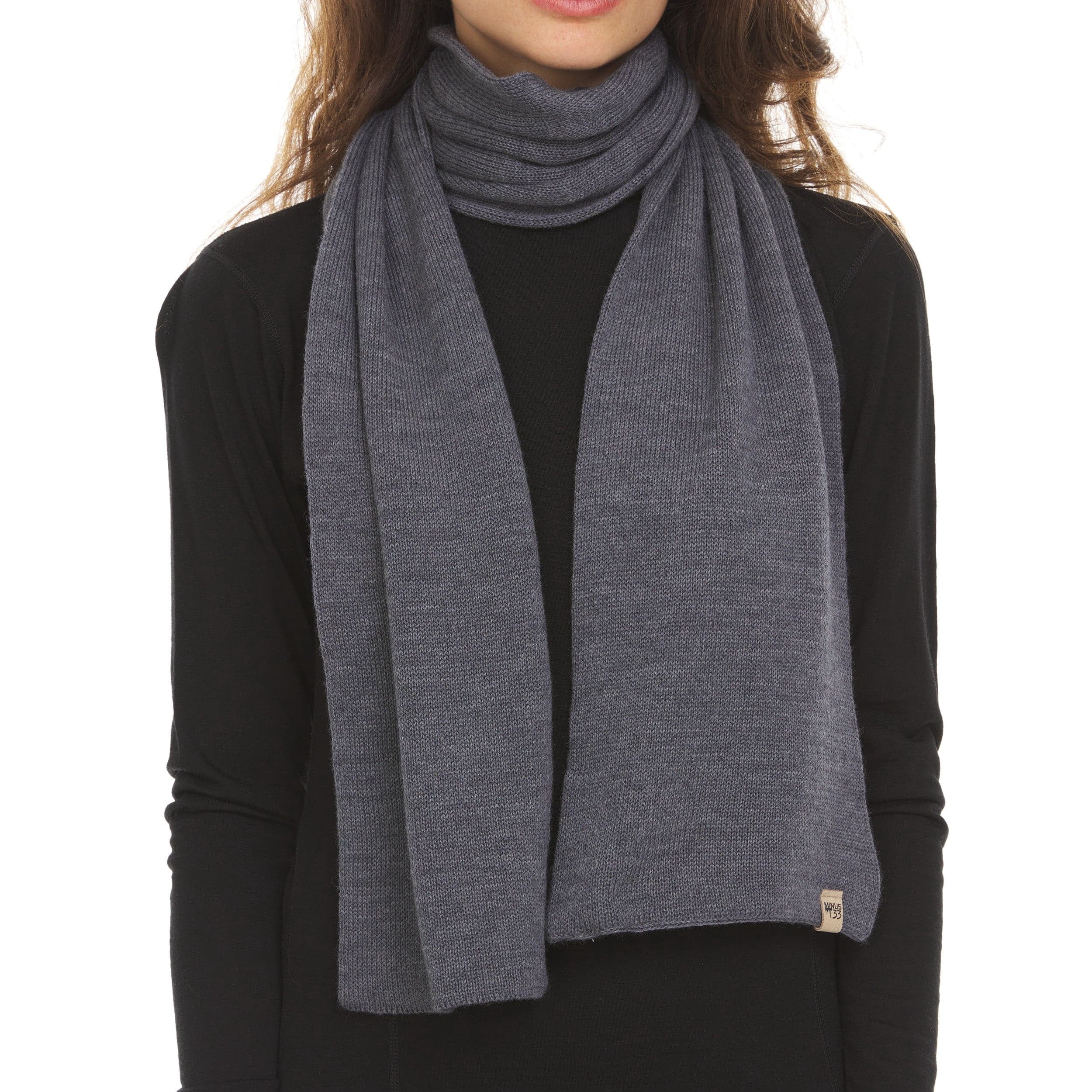 Midweight - Everyday Knit Scarf 100% Merino Wool - Walmart.com