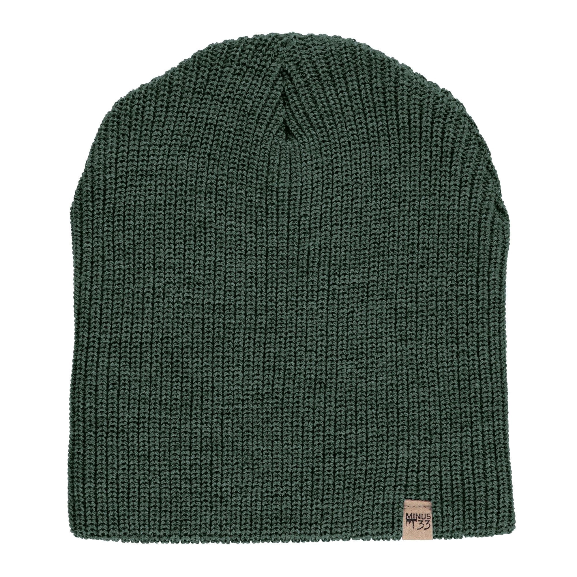 Midweight - Everyday Rib Knit Beanie 100% Merino Wool - Walmart.com