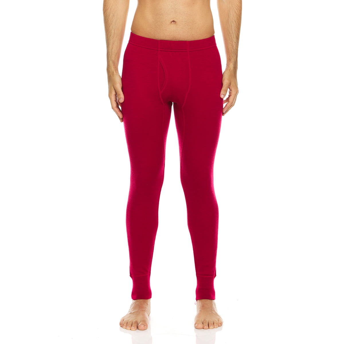 100% Merino Wool Bottoms Men's Midweight Base Layer Pants - Long Johns ...