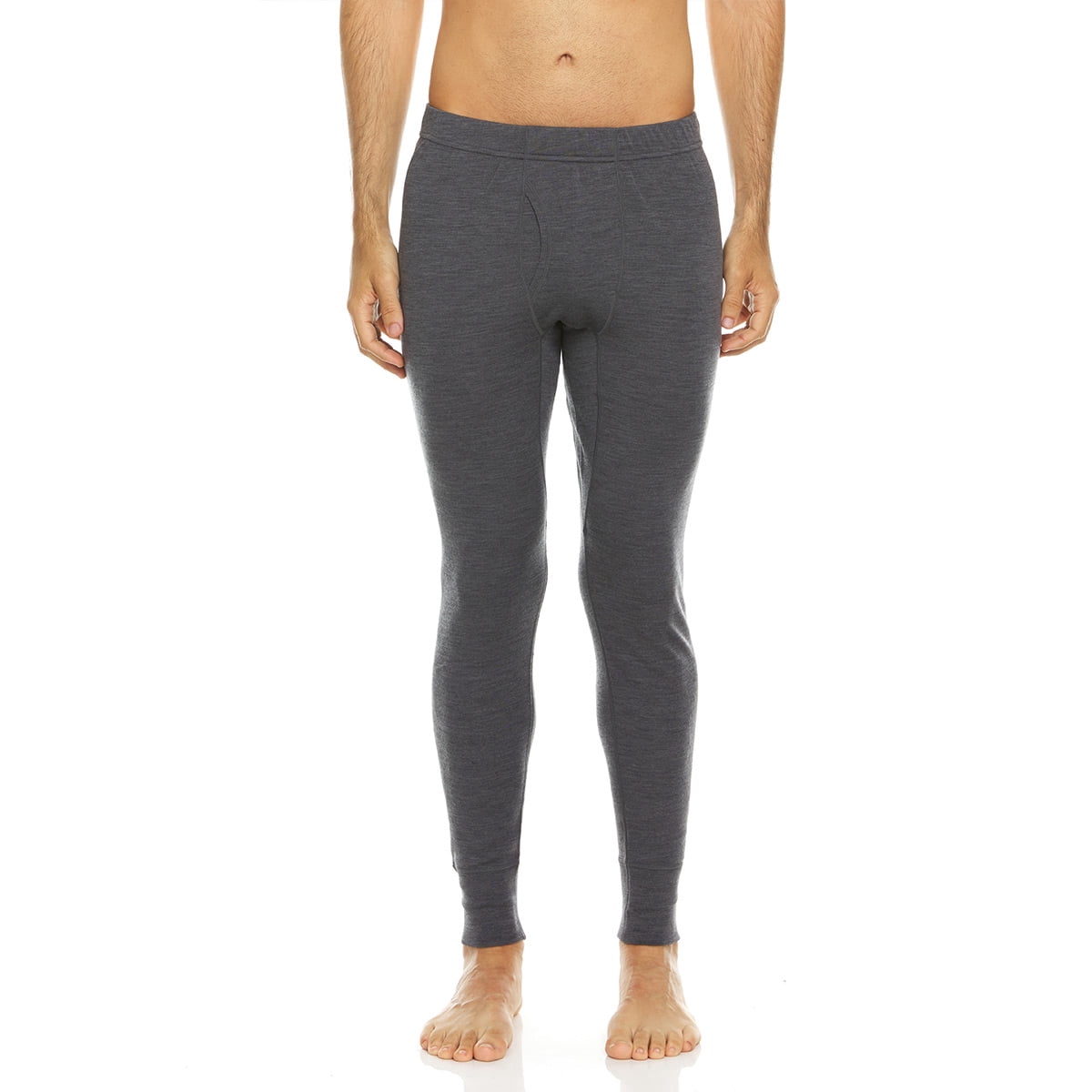 Men's Merino Wool Midweight Base Layer Pants - Thermal Bottoms ...