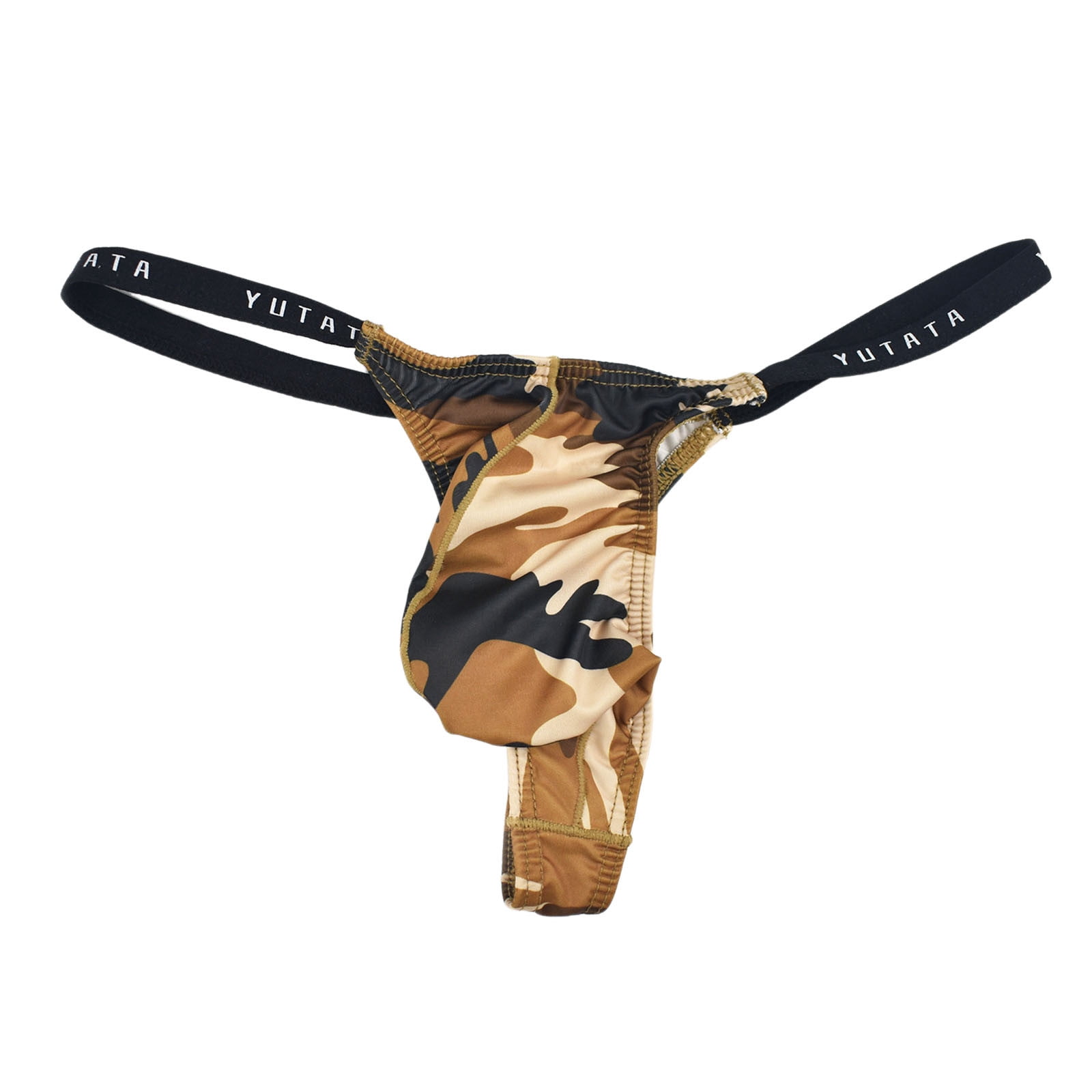Midwennn Low Waist Sexy Male Sexy Thong Pocket U Male Underwear Boudoir ...