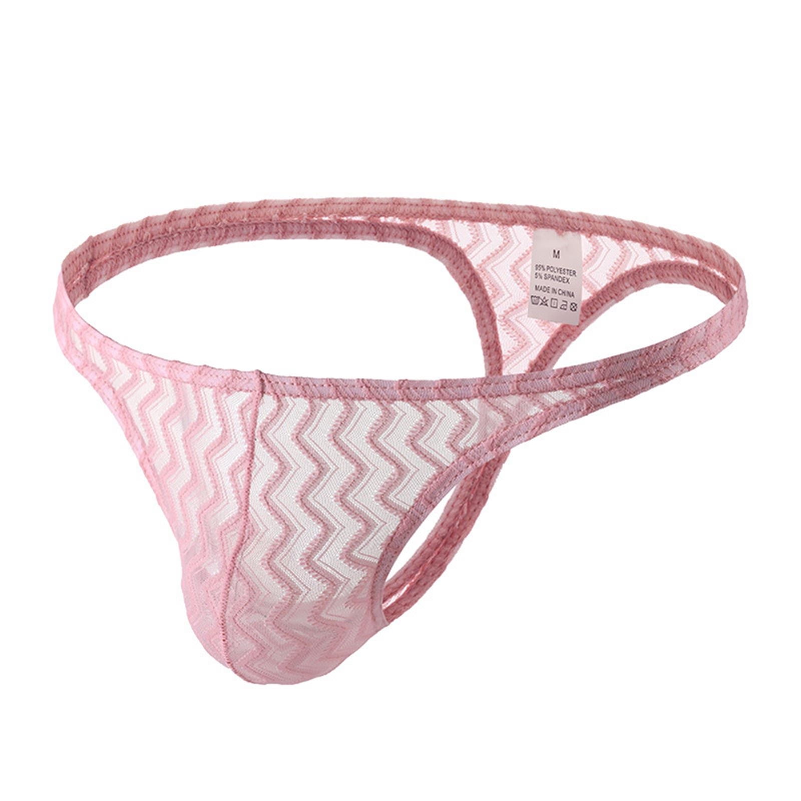 Midwennn Men's New Lace Quick Drying A Thong Underwear Trendy Youth ...