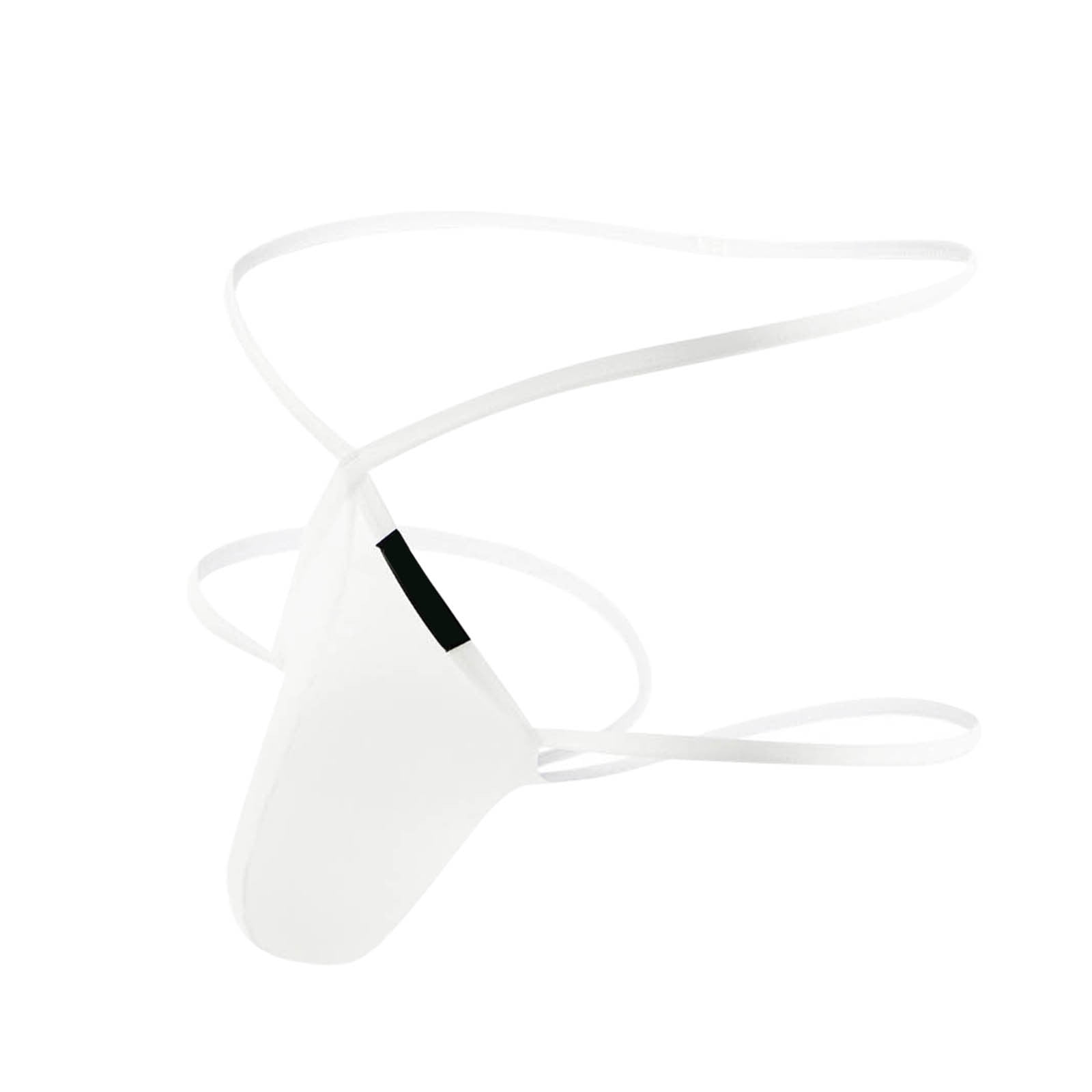 Midwennn Mens Split with Ushaped Design Tshaped Back Empty Double Thong ...