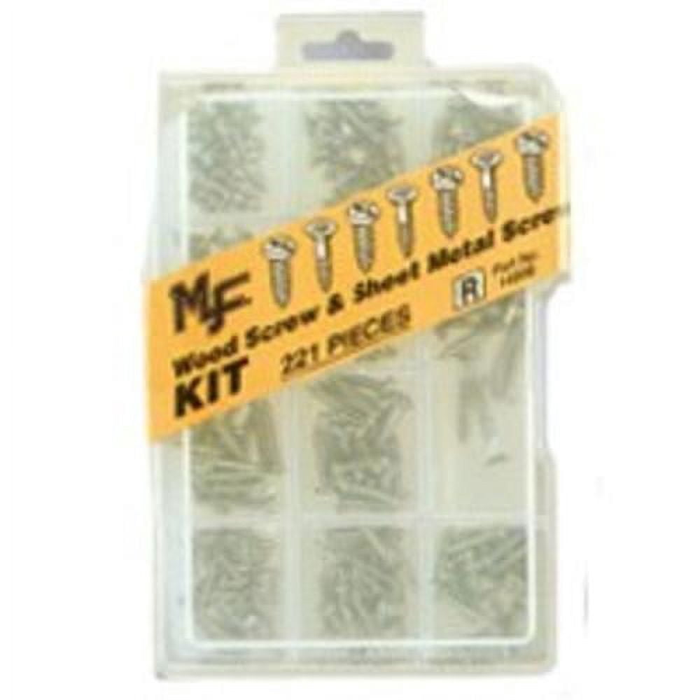 Midwest 14998 Wood/Metal Assortment, 221 Pieces, Each - Walmart.com
