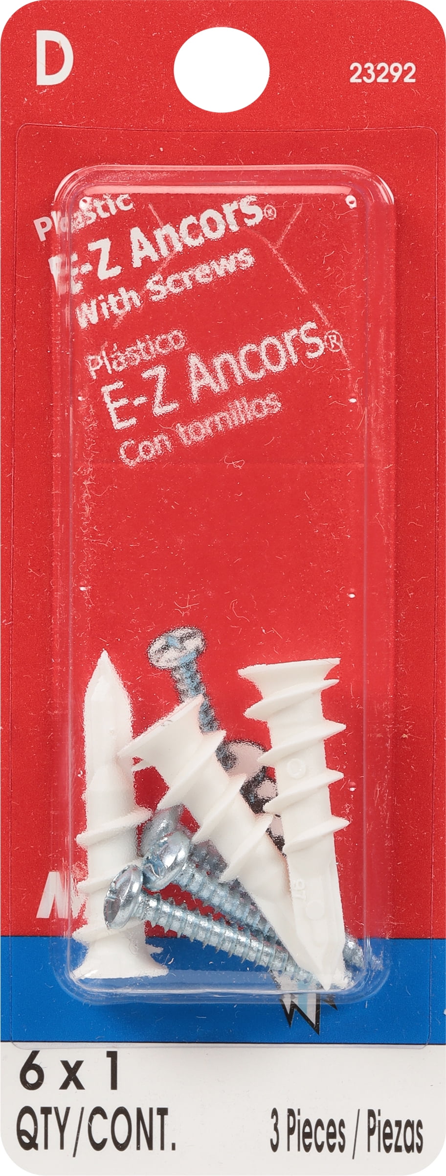 Midwest 23292 Ez Ancor #6, Plastic - Walmart.com