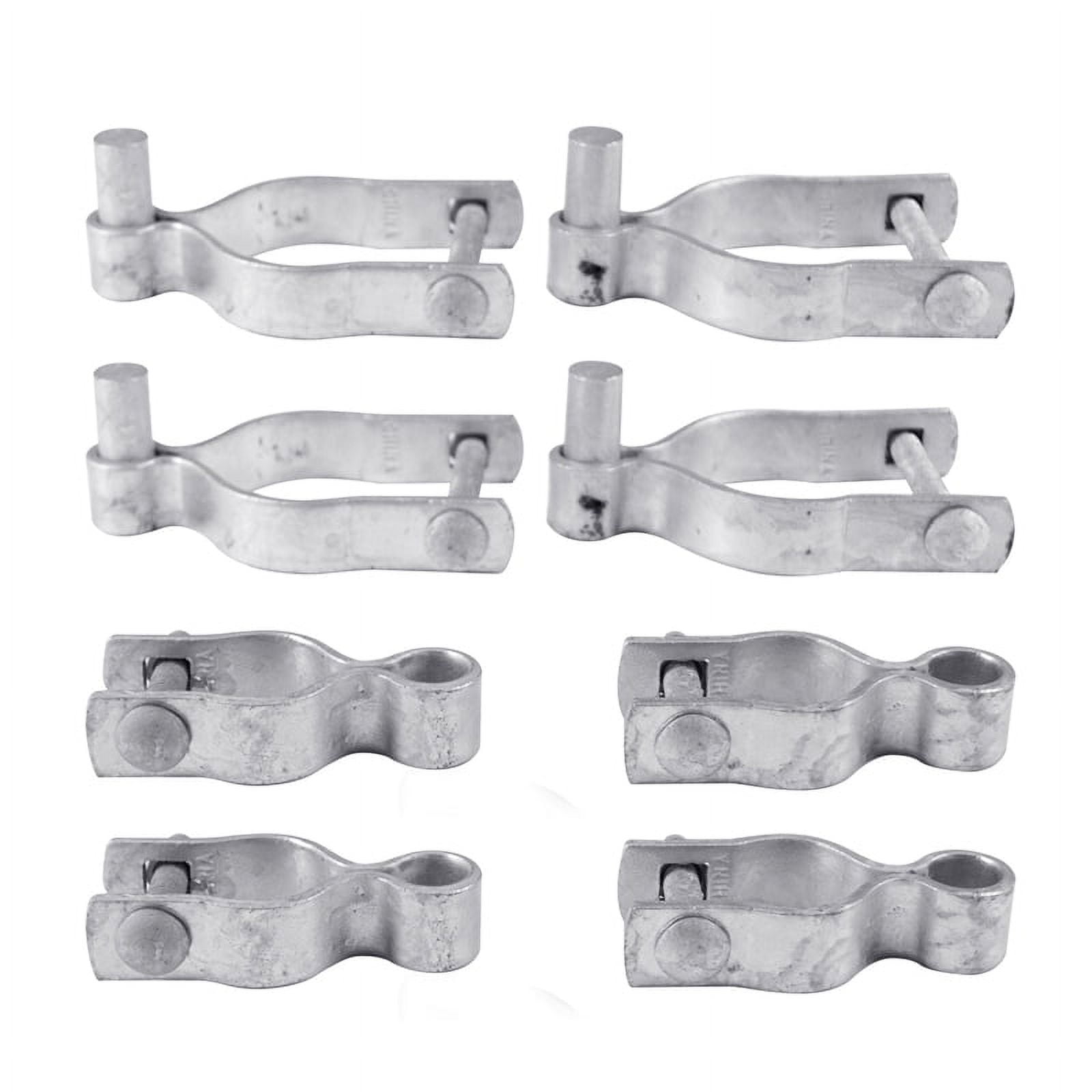 Midwest Air Tech Chain Link Fence Double Drive Gate 2-3/8 In. Gate ...