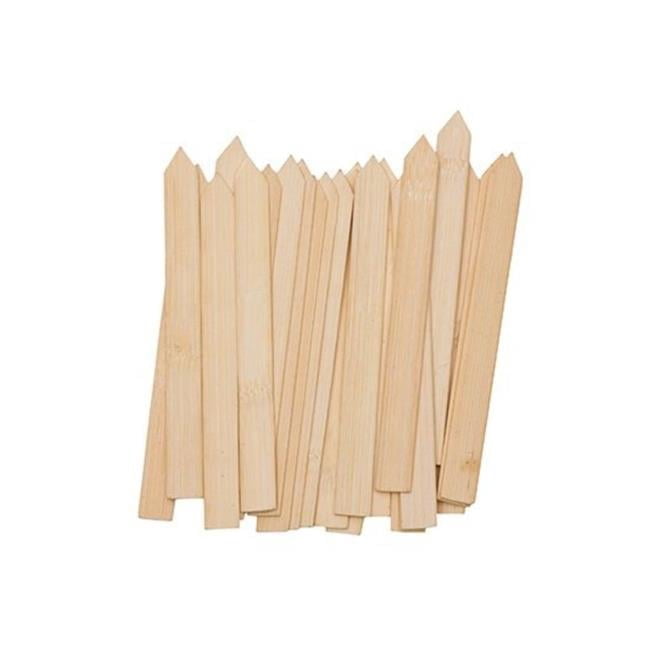 Midwest Air Technologies 260204 6 in. Bamboo Wood Plant Label - Pack of ...