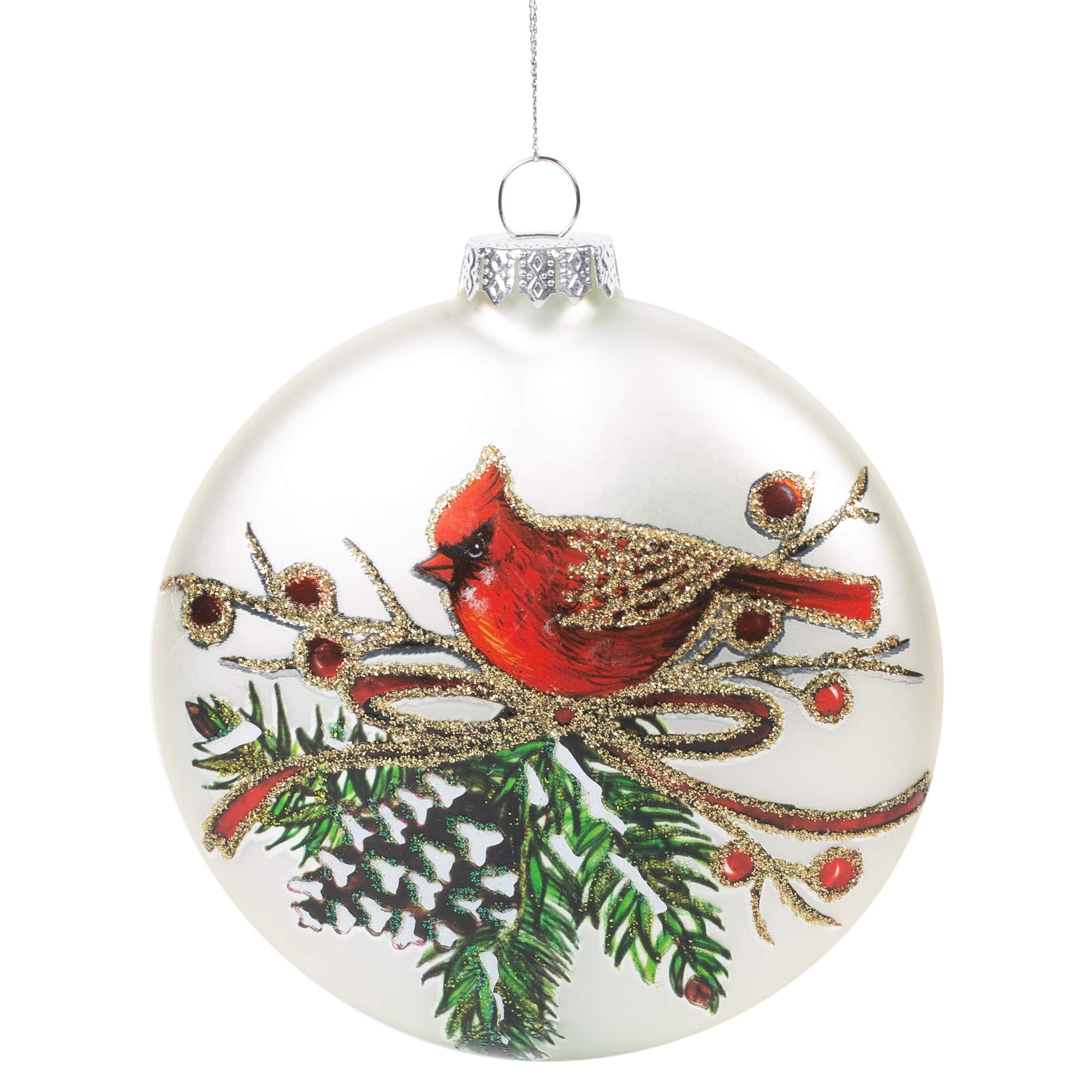 Midwest-CBK Glass Cardinal Ornament - Walmart.com