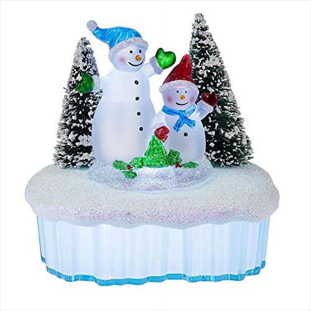 Midwest-CBK Holiday Snowman Winter Wonderland Night Light - Walmart.com