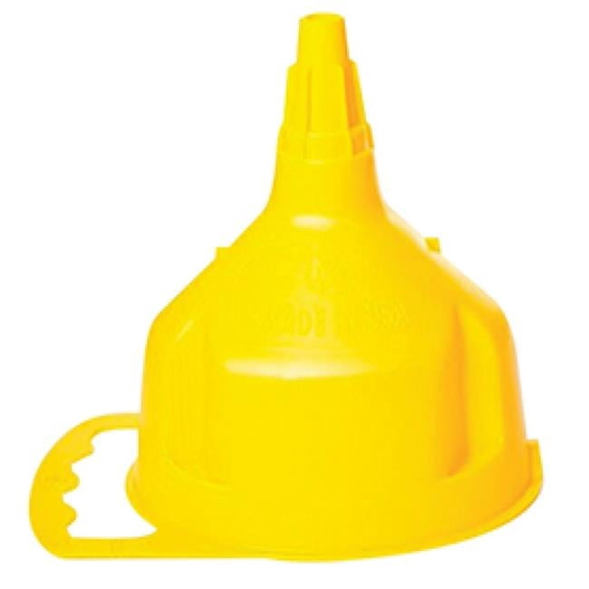 Midwest Can 3655 Easy Fill Funnel JR Filter, Yellow - Walmart.com