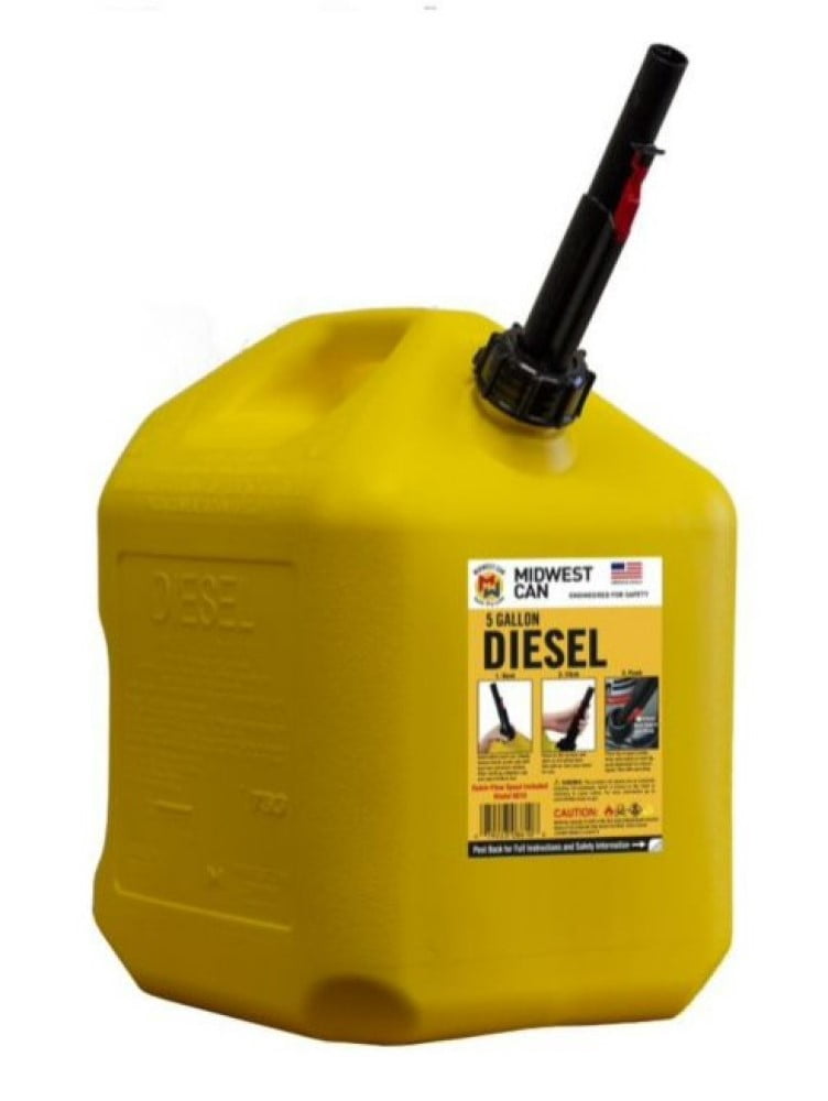 Midwest Can 8610 5-Gallon Diesel Auto Shut Off and Flame Shield System ...
