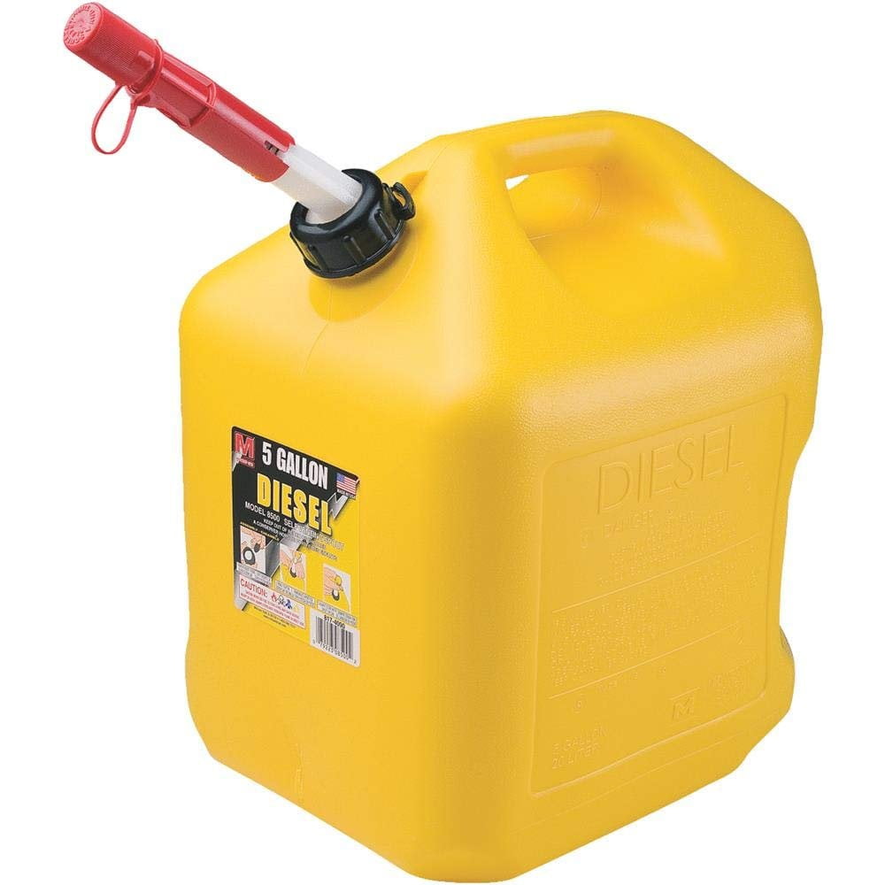 Midwest Can Diesel Can 5 Gal Meets Carb And Epa Requirements - Walmart.com