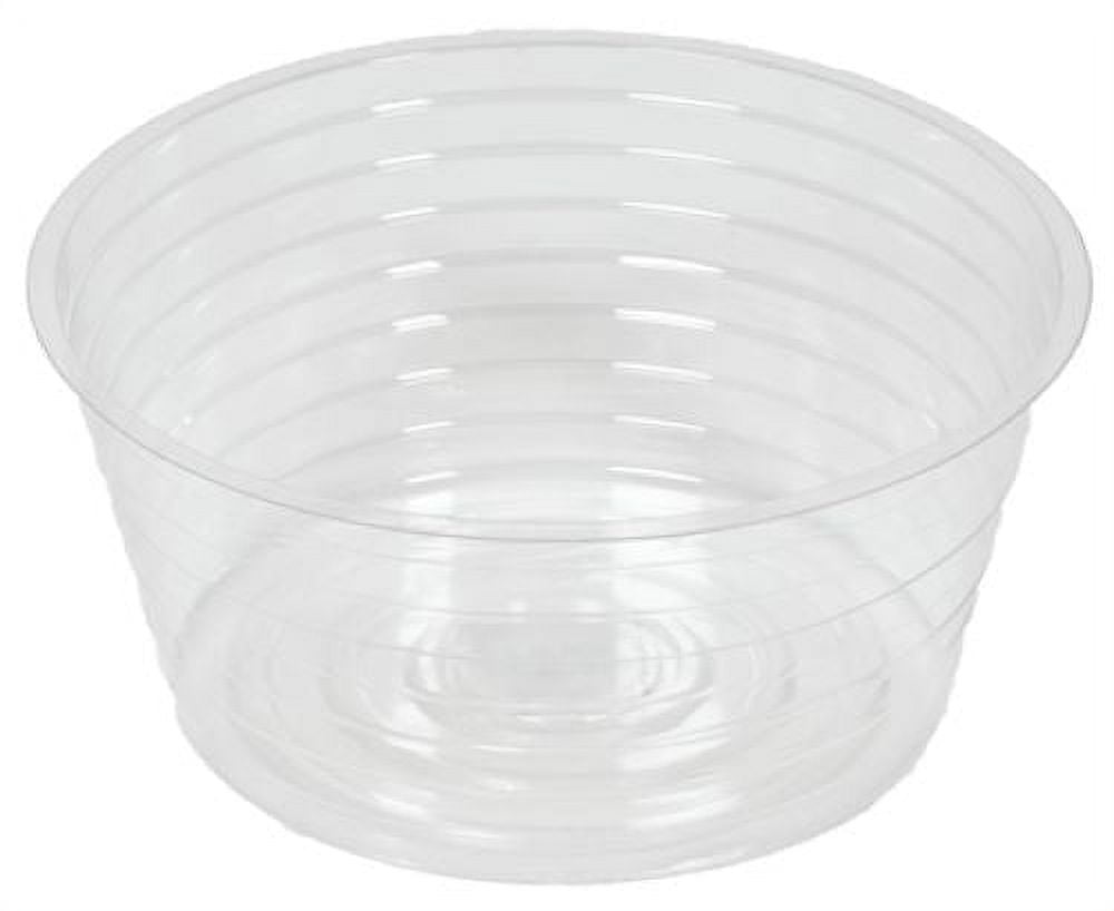 Midwest DL8 8" Clear Vinyl Deep Plant Planter Saucer Liner - Quantity ...
