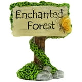 Midwest Design Fairy Garden Enchanted Forest Sign-2.5" - Walmart.com