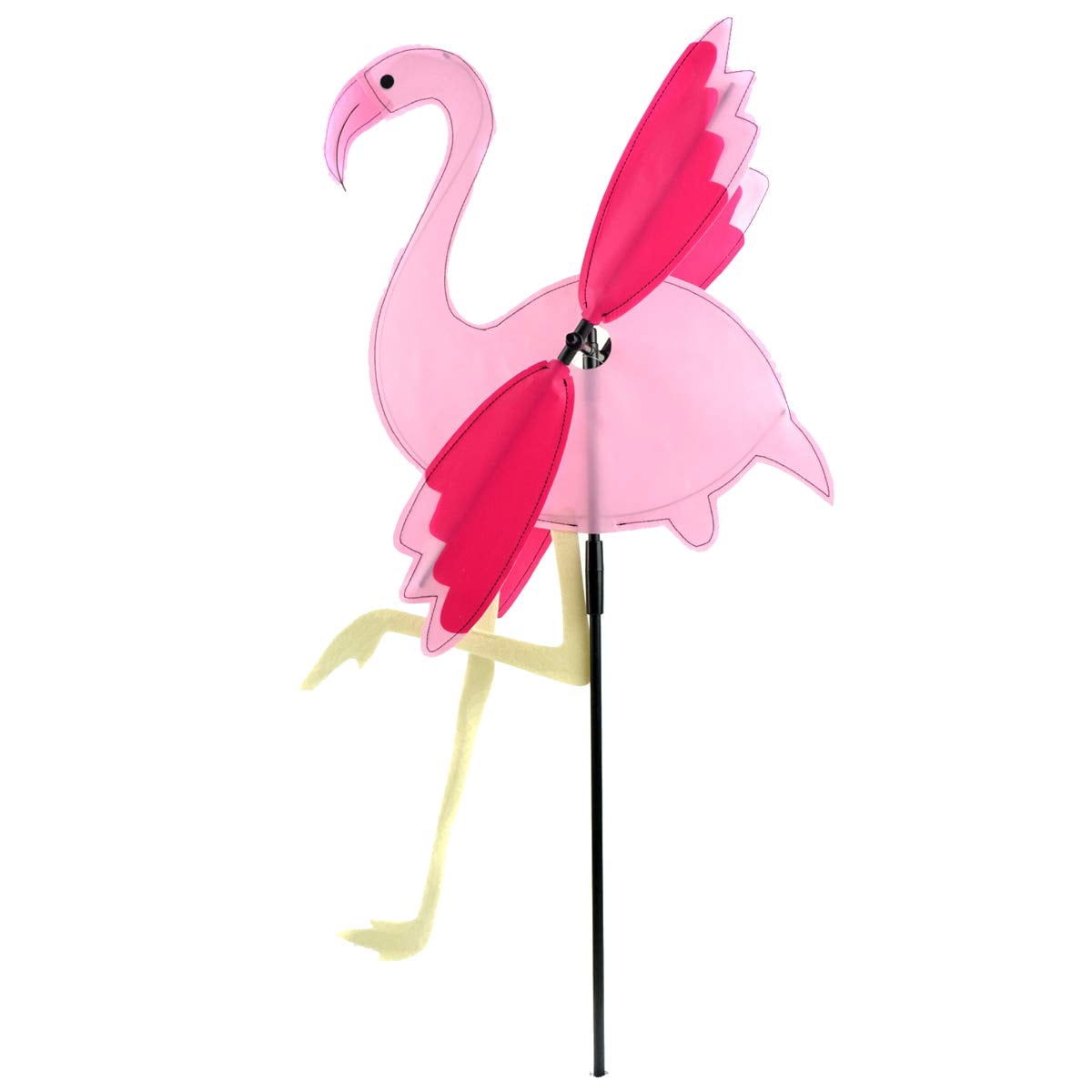 Midwest Design Flamingo Garden Spinner Flag - 45 Inches - Walmart.com