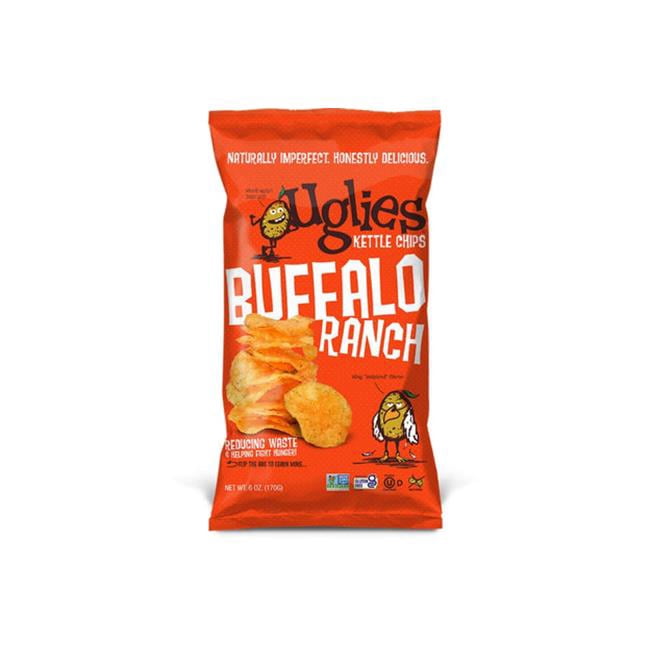 Midwest Distribution 129059 Uglies 2 oz Buffalo Ranch Chips, Case of 10 ...