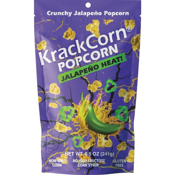 Midwest Distribution KrackCorn Jalapeno Popcorn - Pack of 6 - Walmart.com