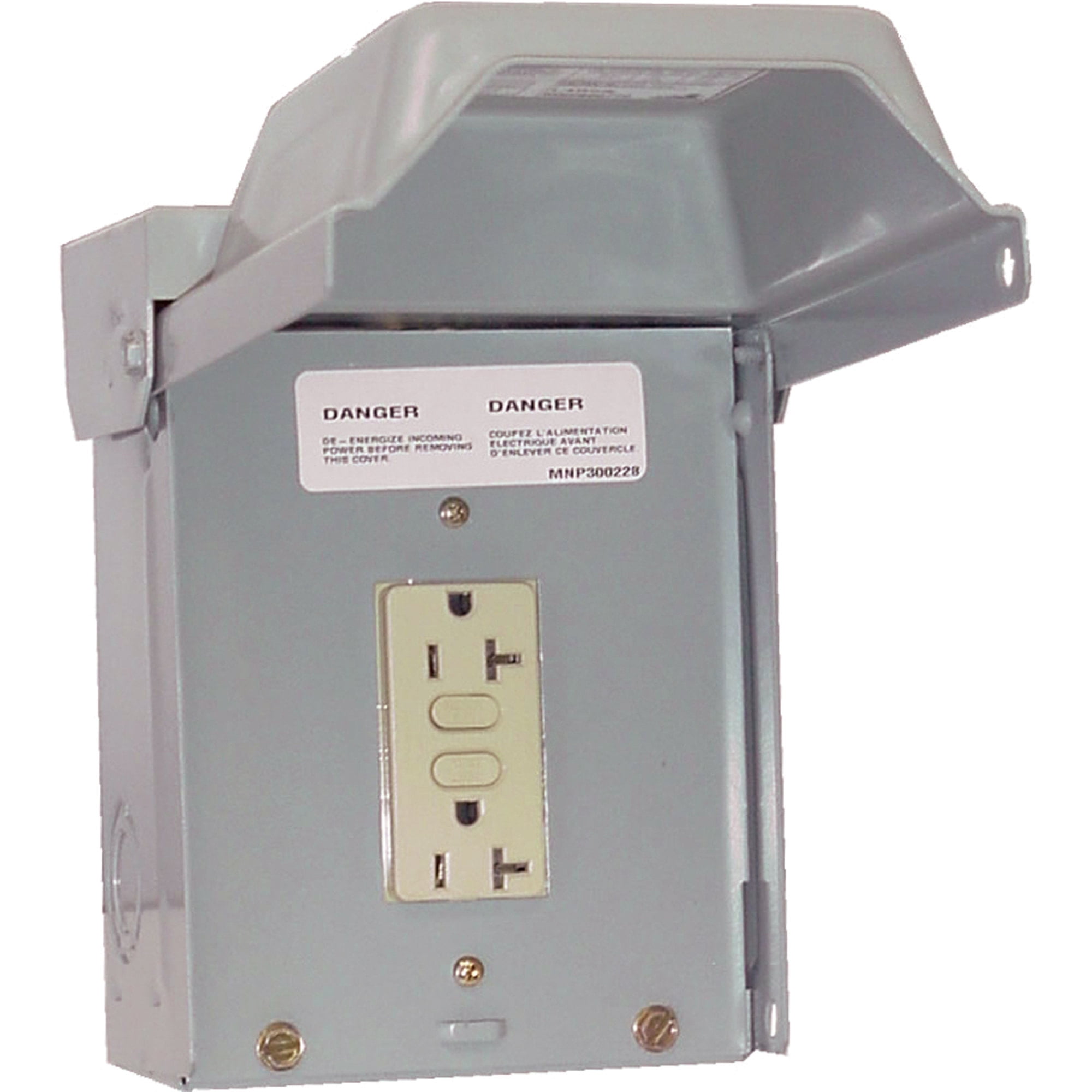 Midwest Electric U010010 Unmetered Surface Power Outlets - 20A, Single ...