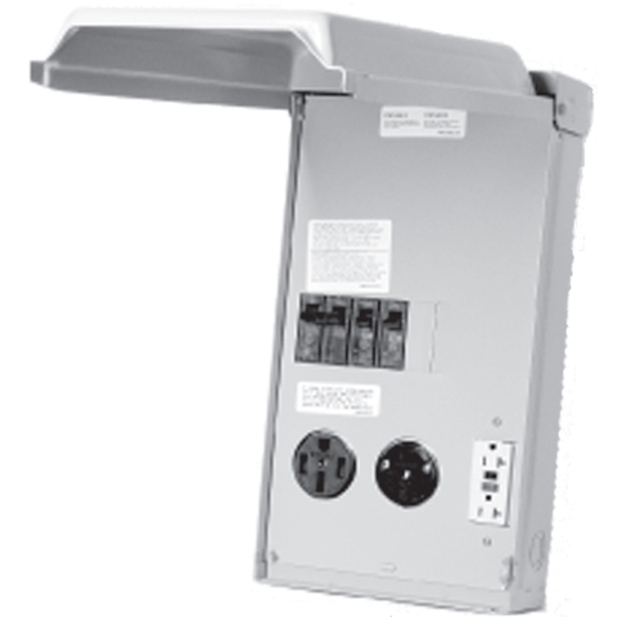 Midwest Electric U075CTL010 Unmetered Surface Power Outlet, 100A ...
