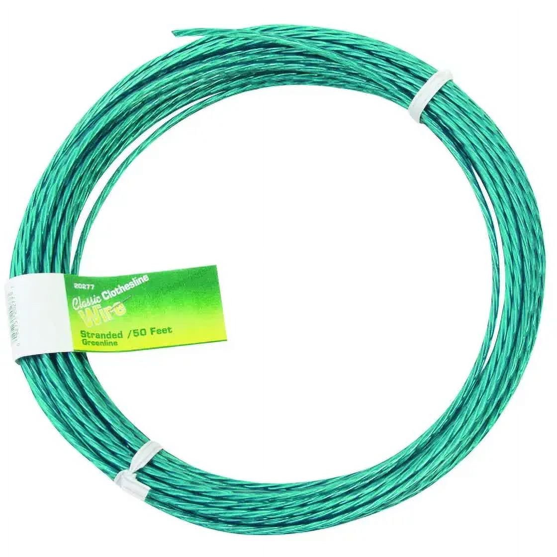 Midwest Fastener 11823 Clothes Line And Utility Wire Green Plastic ...