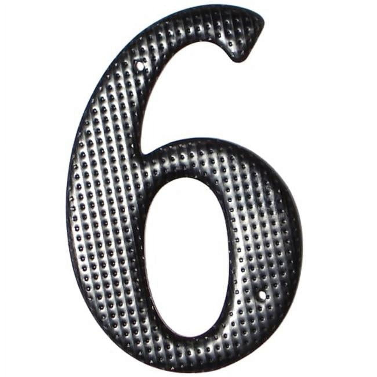 Midwest Fastener 313346 3.75 in. - 6 & 9 Black Aluminum House Numbers ...