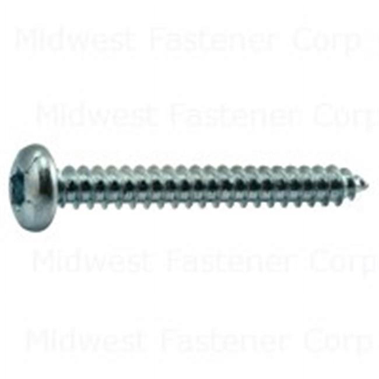 Midwest Fastener 37027 10 x 1.5 Star Pan Sheet Metal Screws - 20 Piece ...